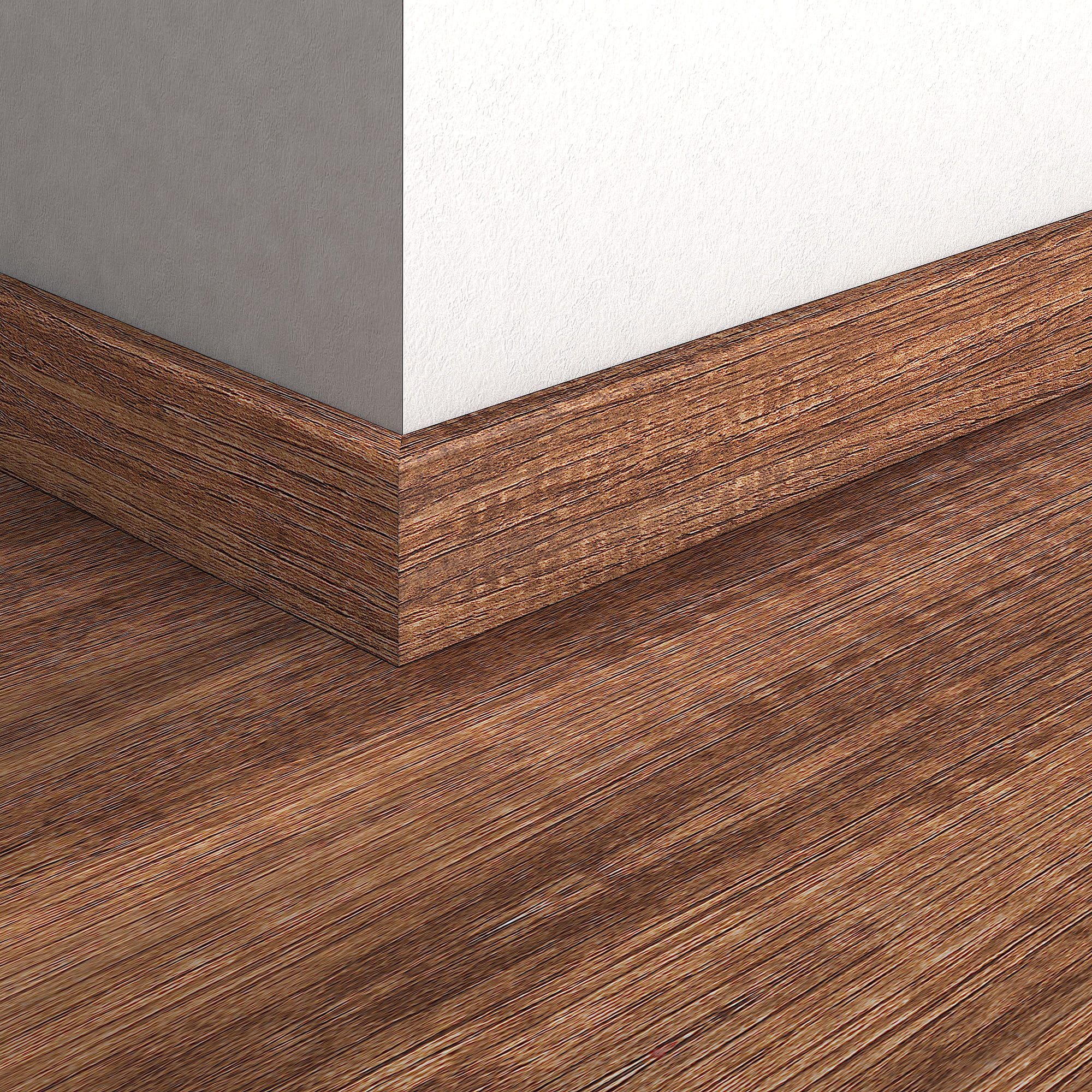 Plinta din MDF, 2400 x 58 x 14 mm, Artens Frunza, stejar