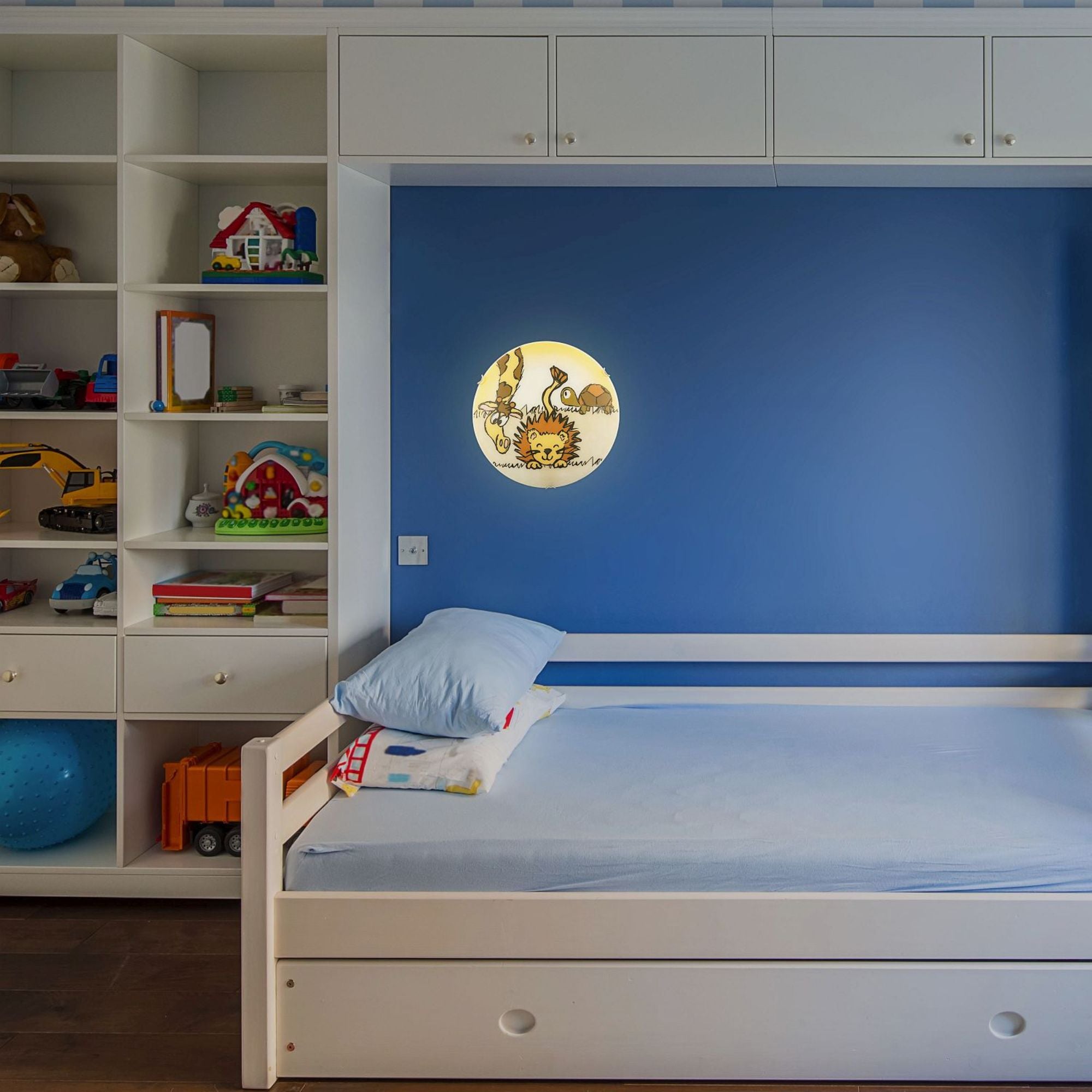 Plafoniera Leon copii, 2 x E27, 60 W, D 40 cm