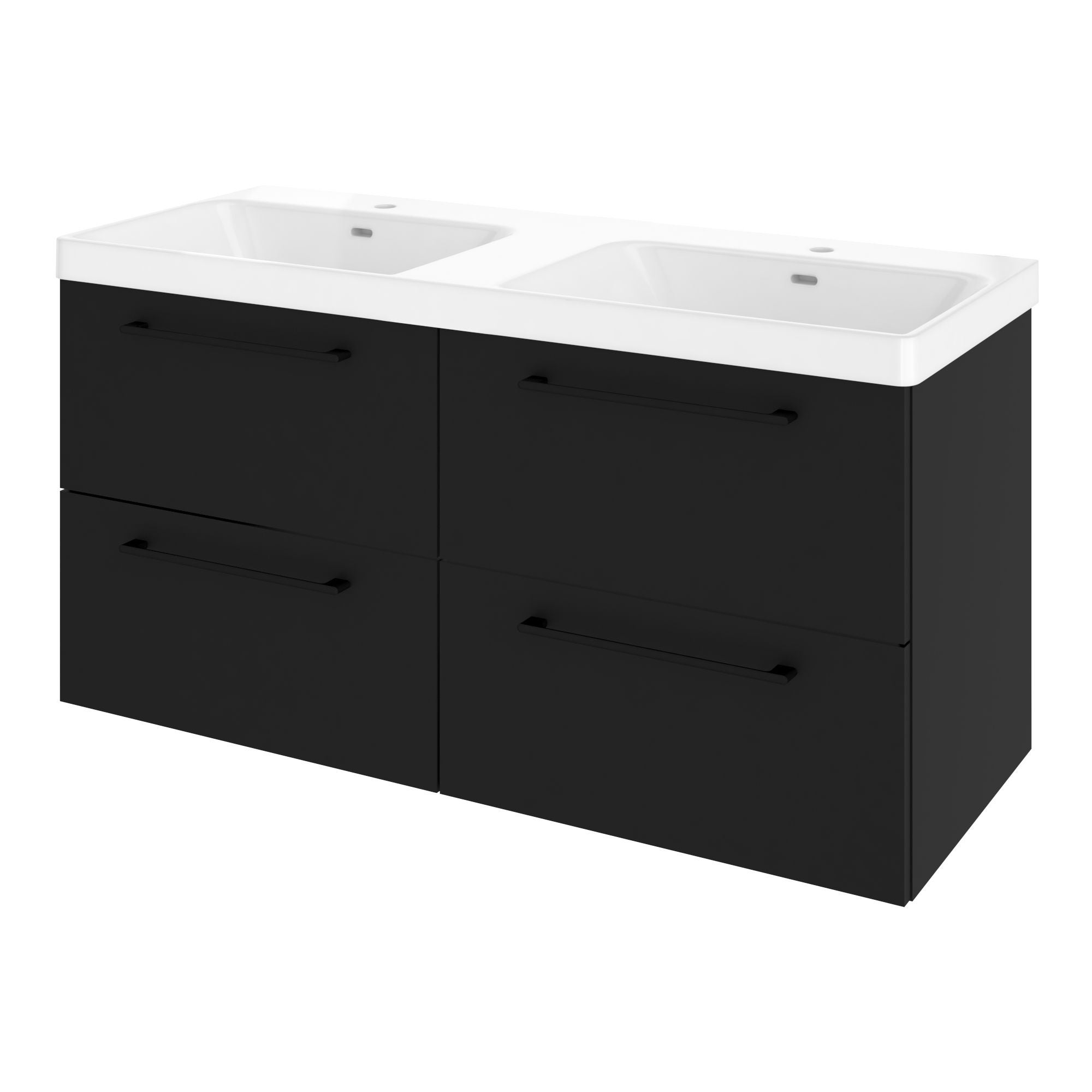 Lavoar incastrat Sensea Remix, latime 121 cm, alb
