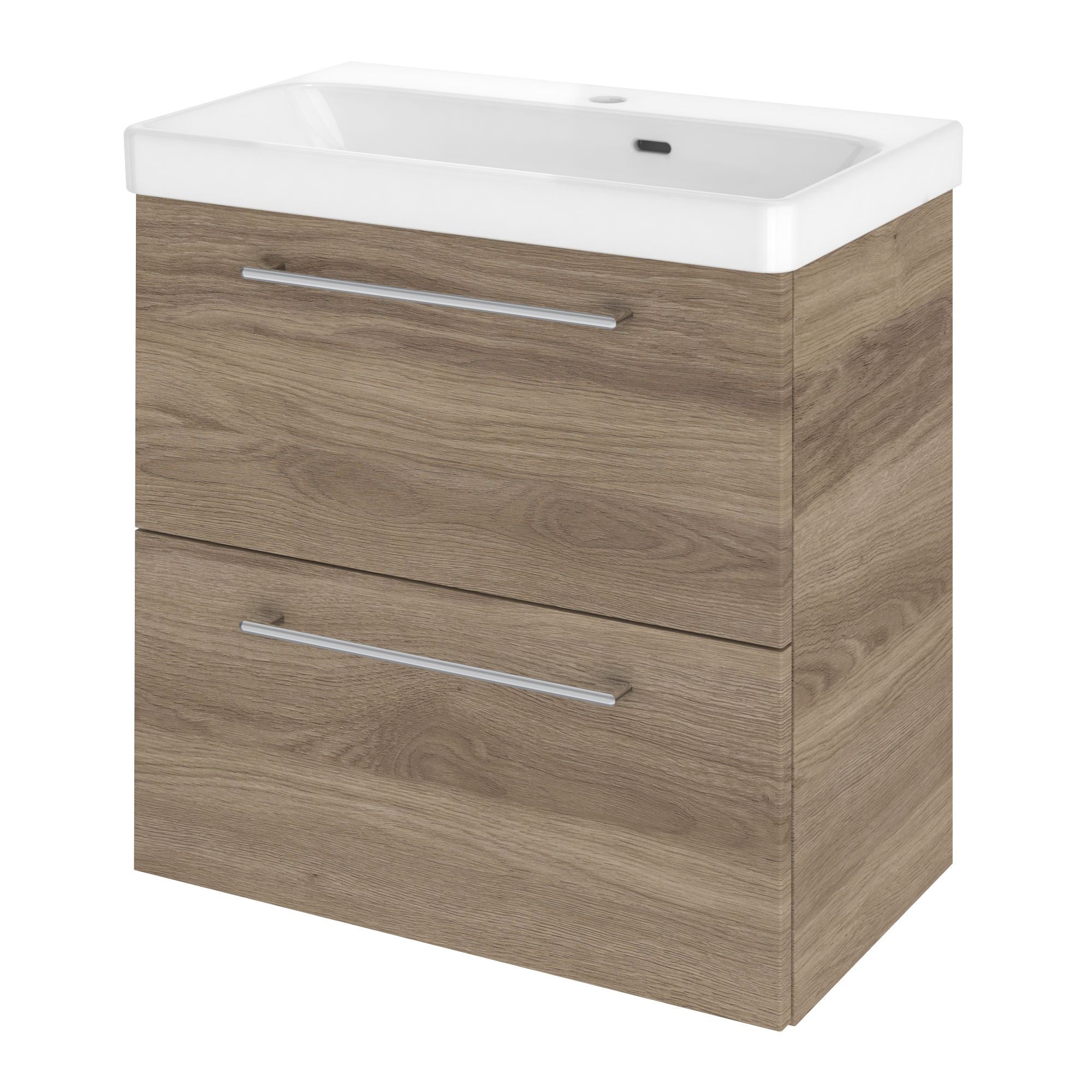 Lavoar incastrat Sensea Remix, latime 61 cm, alb