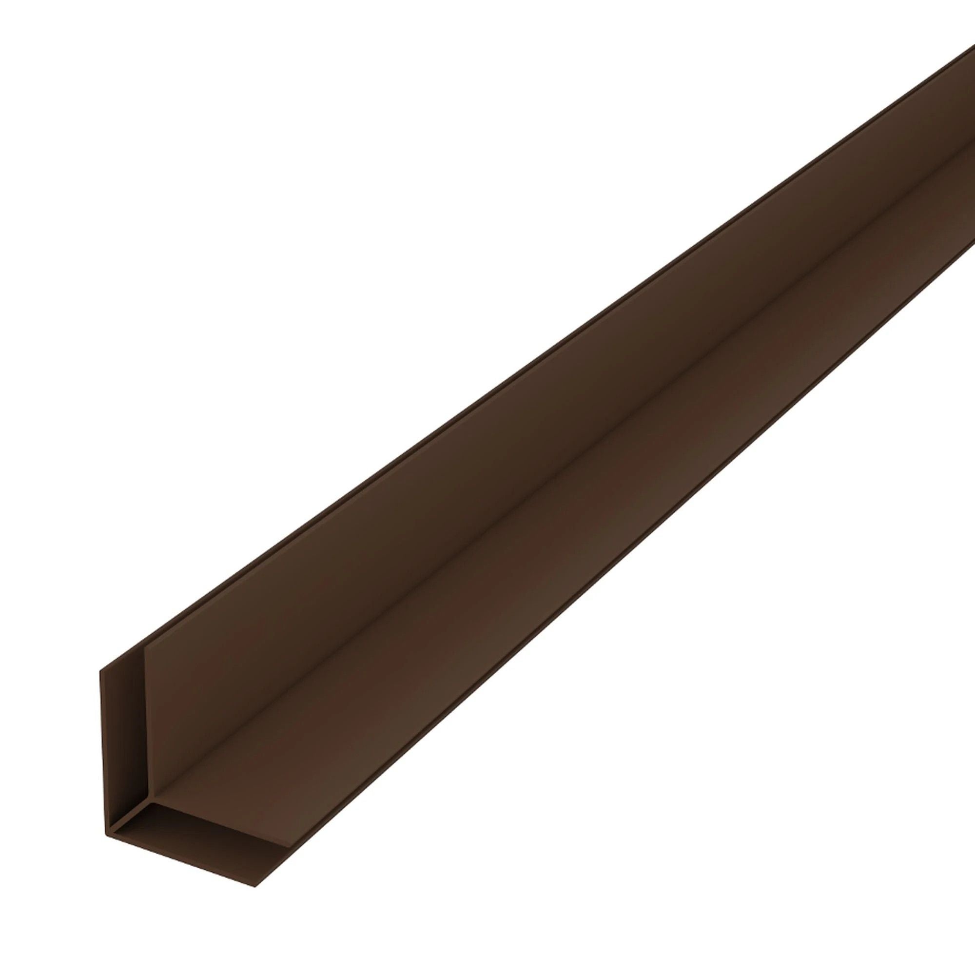 Profil colt interior B5, PVC, 8 x 12 x 2700 mm, maro