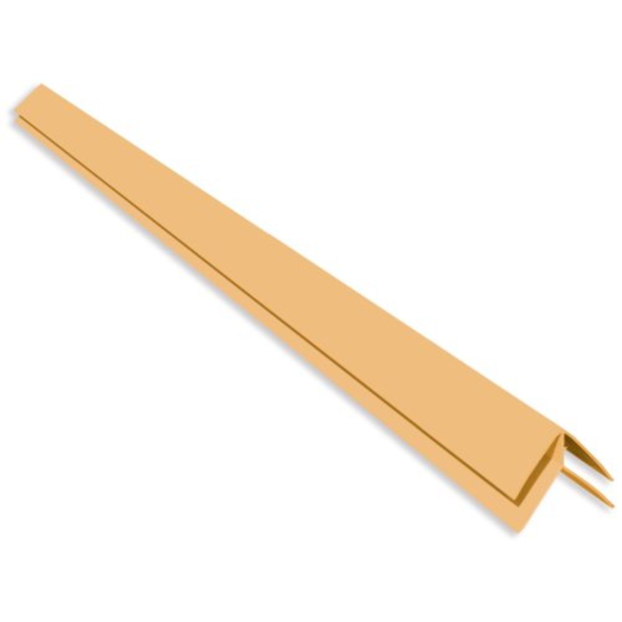 Profil colt interior B5, PVC, 8 x 12 x 2700 mm, pin