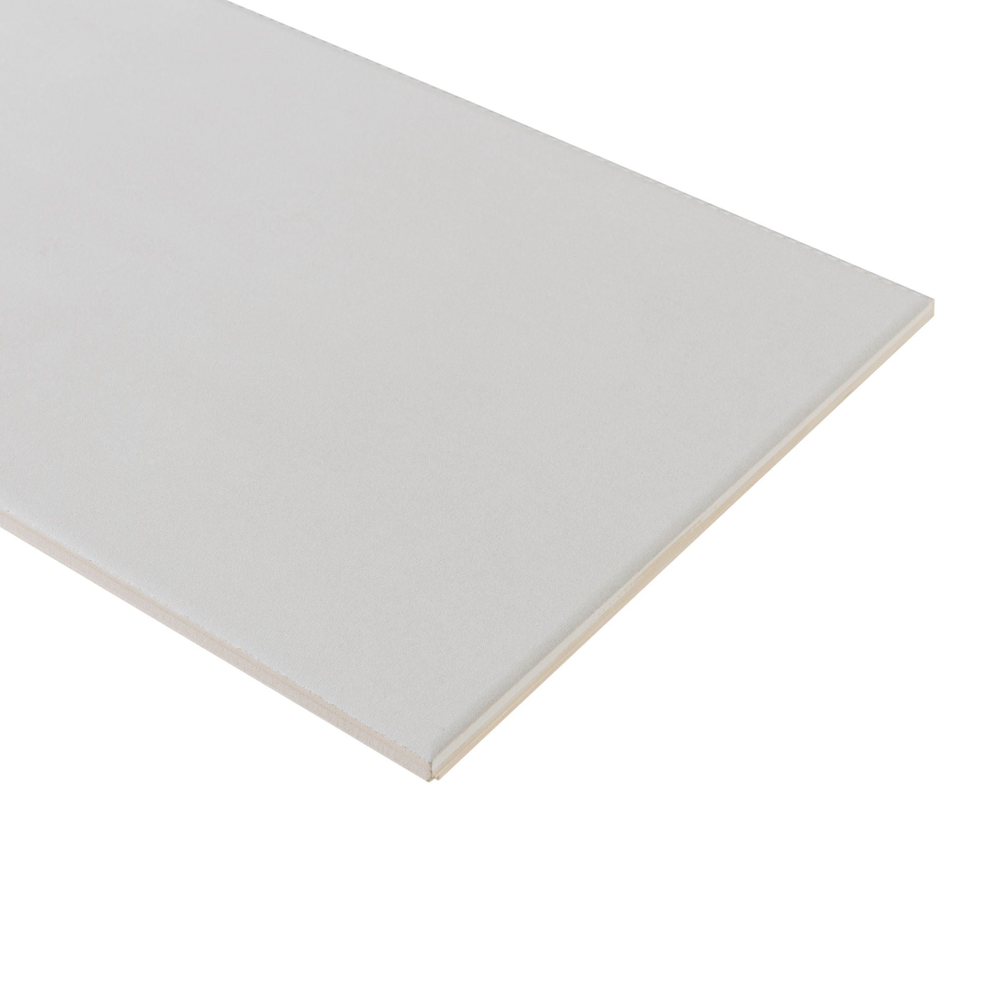 Faianta 25 x 75 cm, Artens Apply, aspect ciment/beton, alb, mat