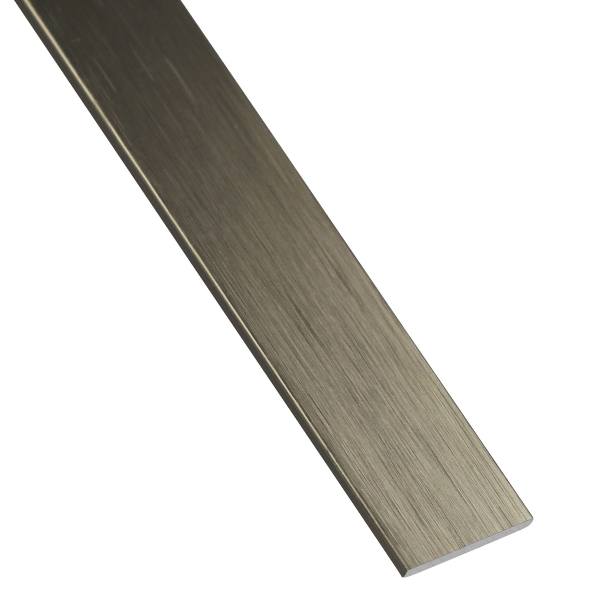 Platbanda aluminiu periat, 20 x 2 mm, L = 1 m
