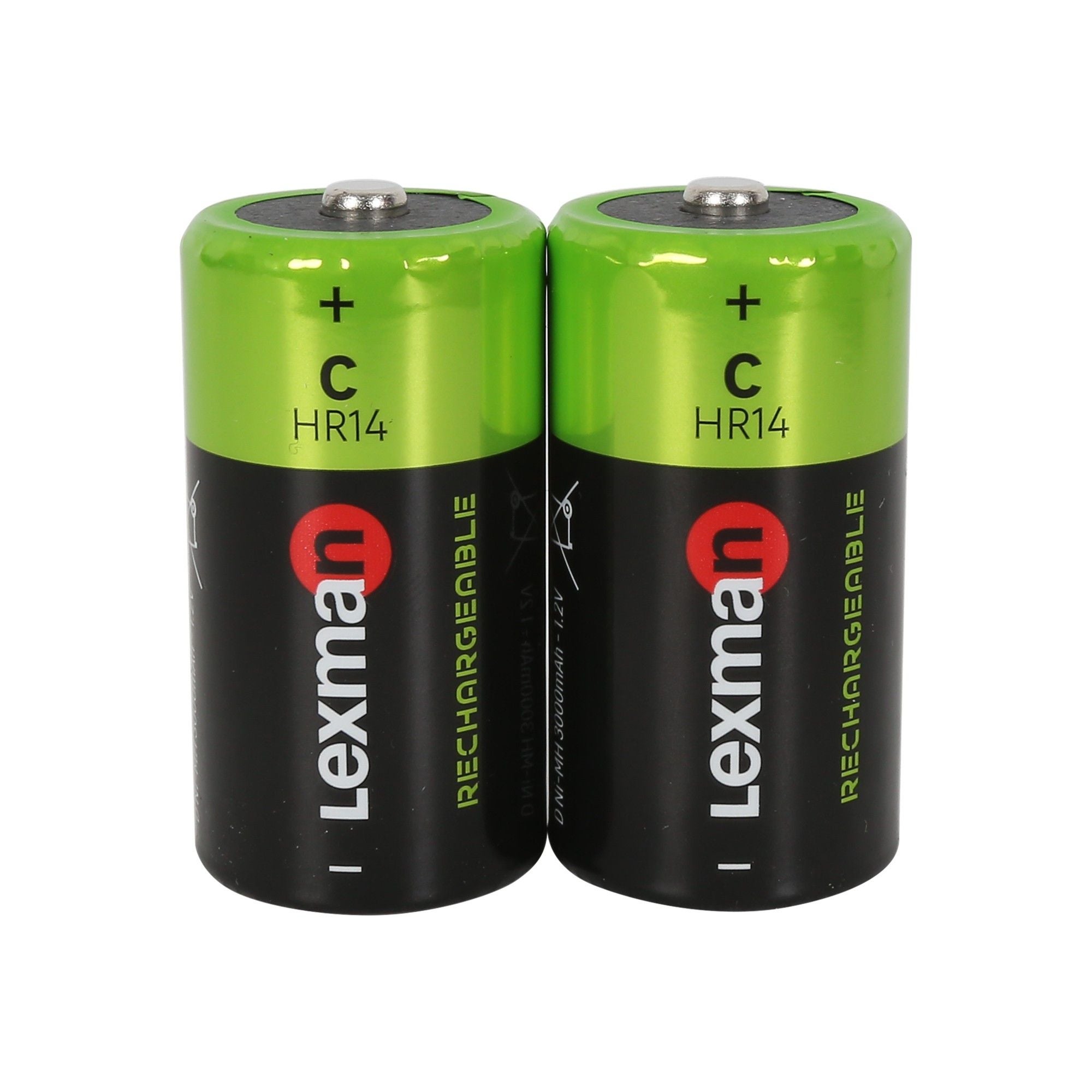 Acumulatori Lexman HR14 C 1.2V, 3000 mAh (set 2 buc)