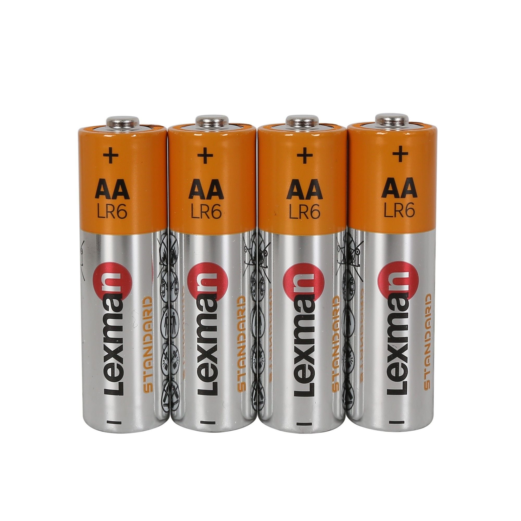 Baterii alcaline Lexman Standard AA (set 4 buc)