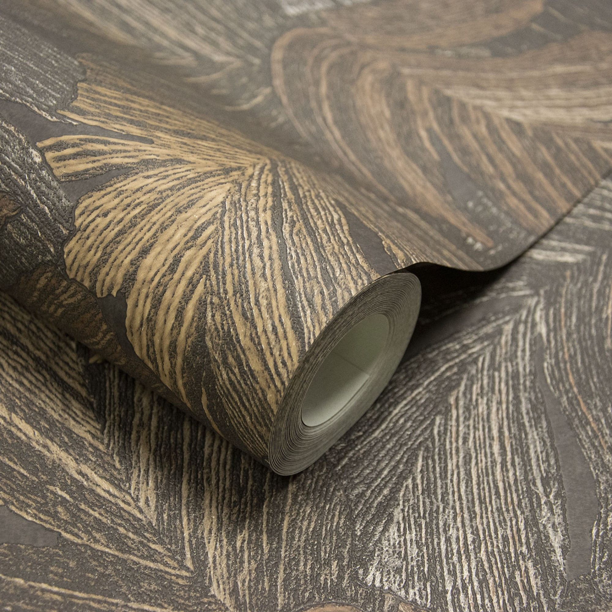 Tapet vinil Attitude, model floral, maro, rola 10 x 0.53 m