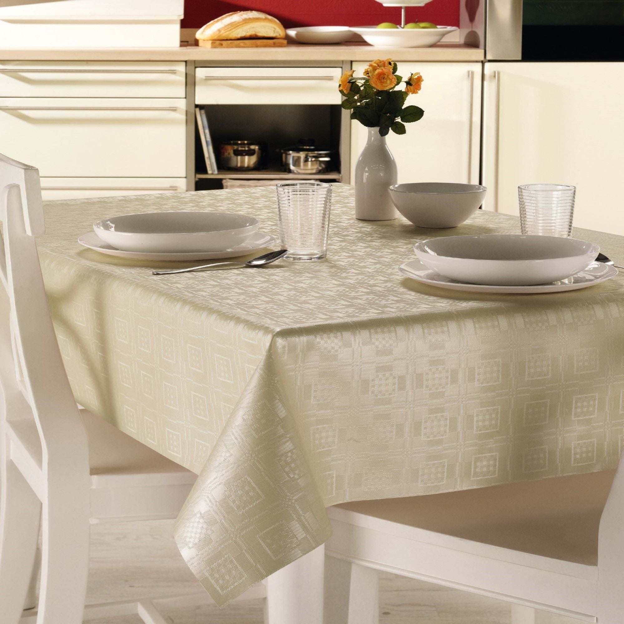 Musama Bonita Elegant, latime 140 cm, crem