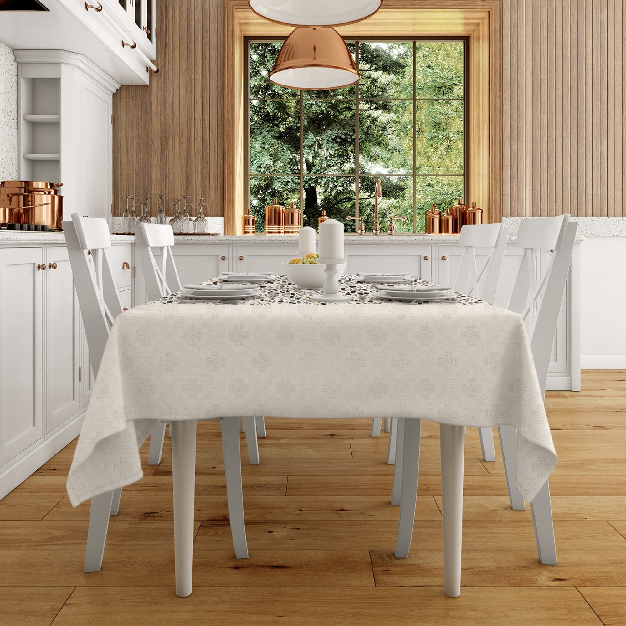 Musama Bonita Elegant, latime 140 cm, ecru