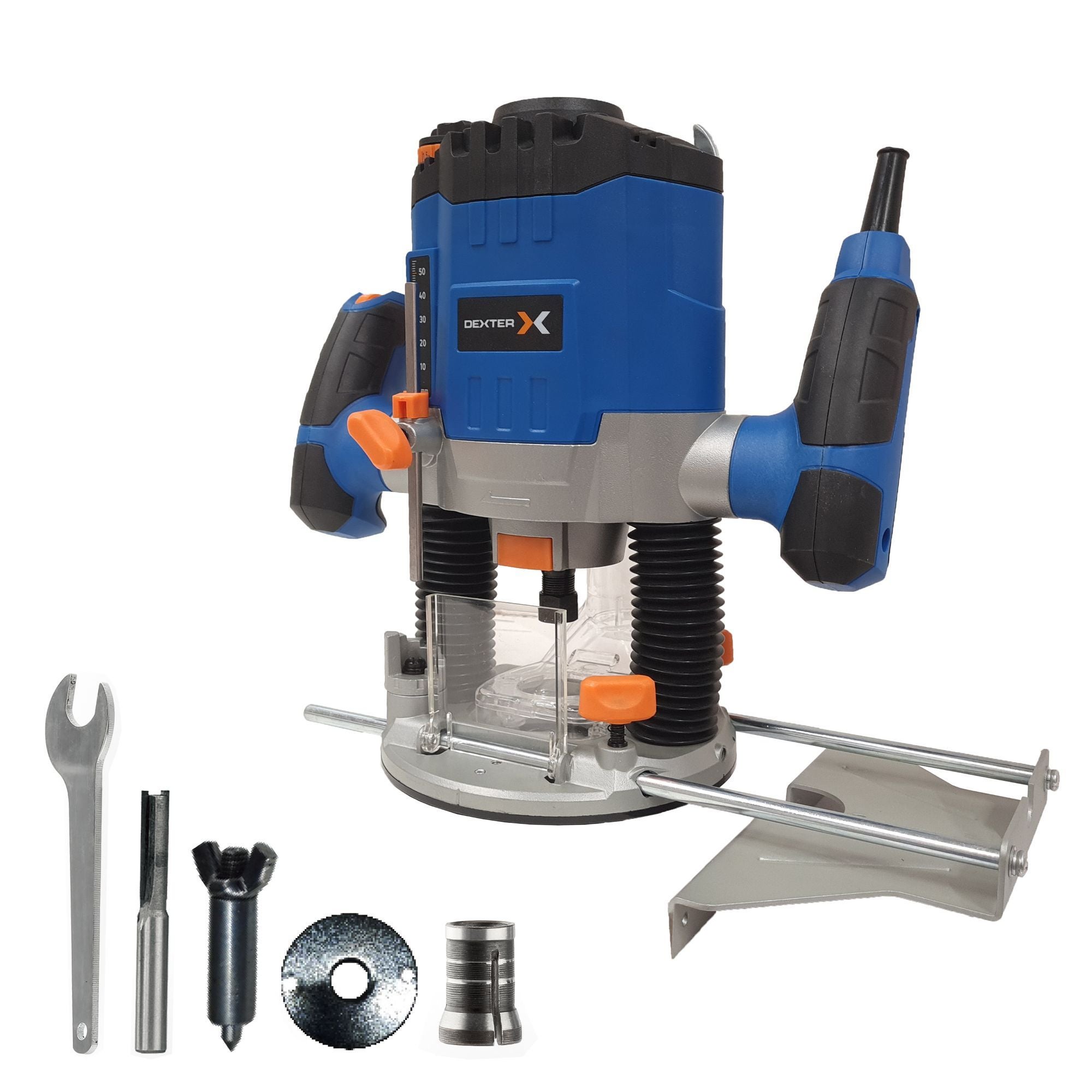 Freza electrica Dexter 1300 W, 31000 rpm