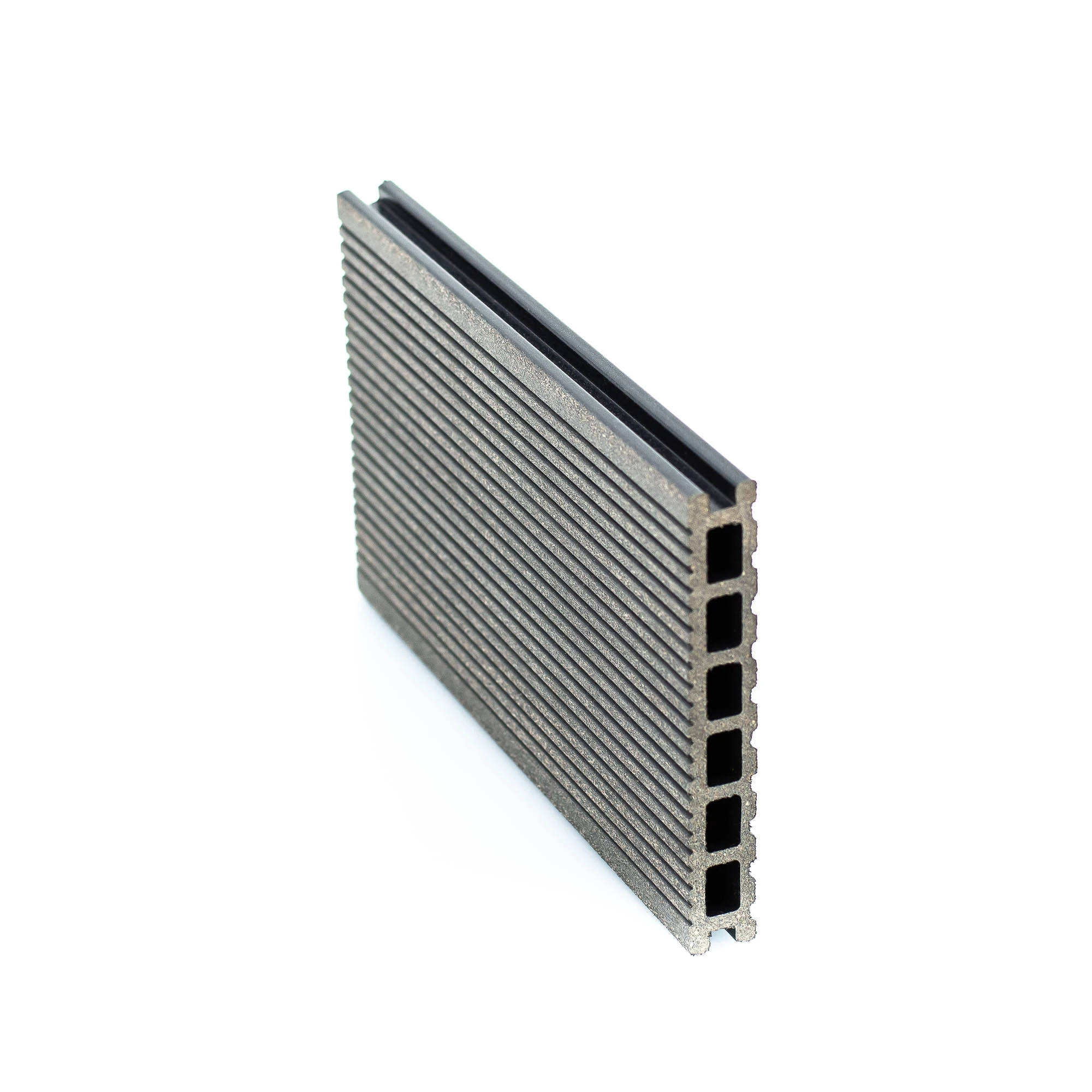 Dusumea terasa din WPC, 2400 x 145 x 21 mm, gri