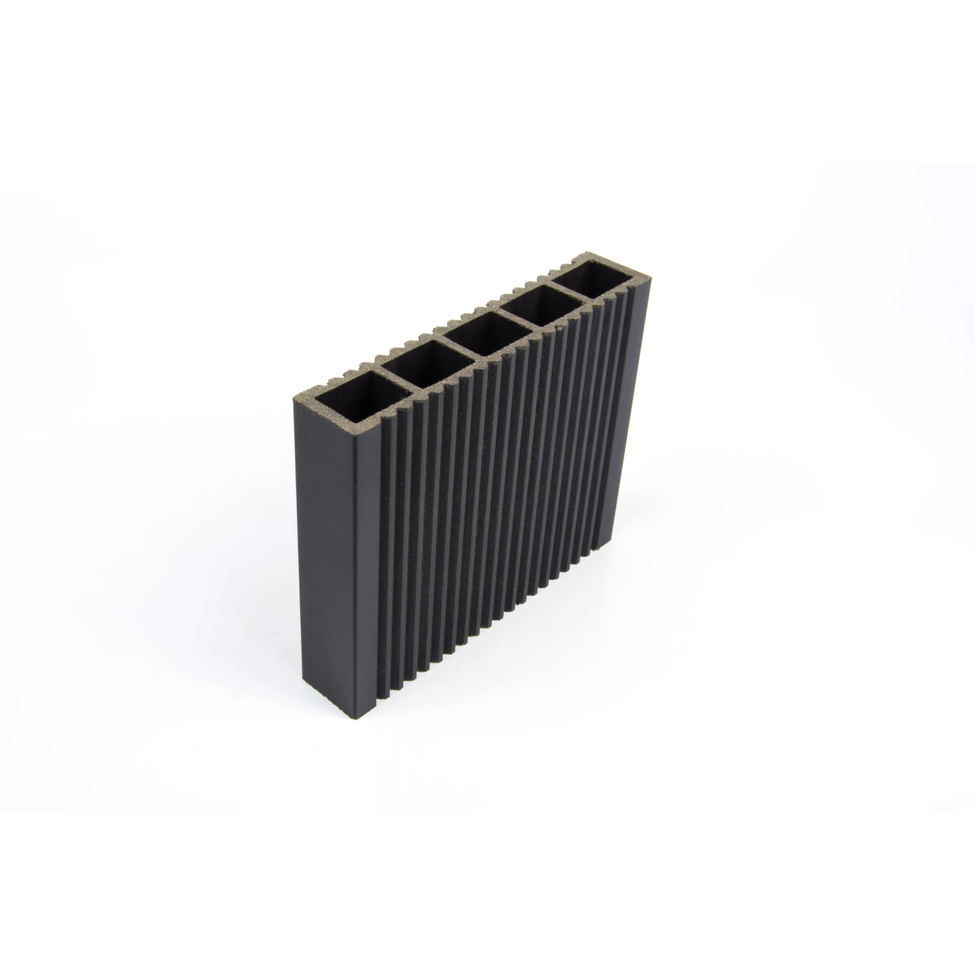 Scandura WPC pentru gard, 2000 x 120 x 24 mm, gri mat