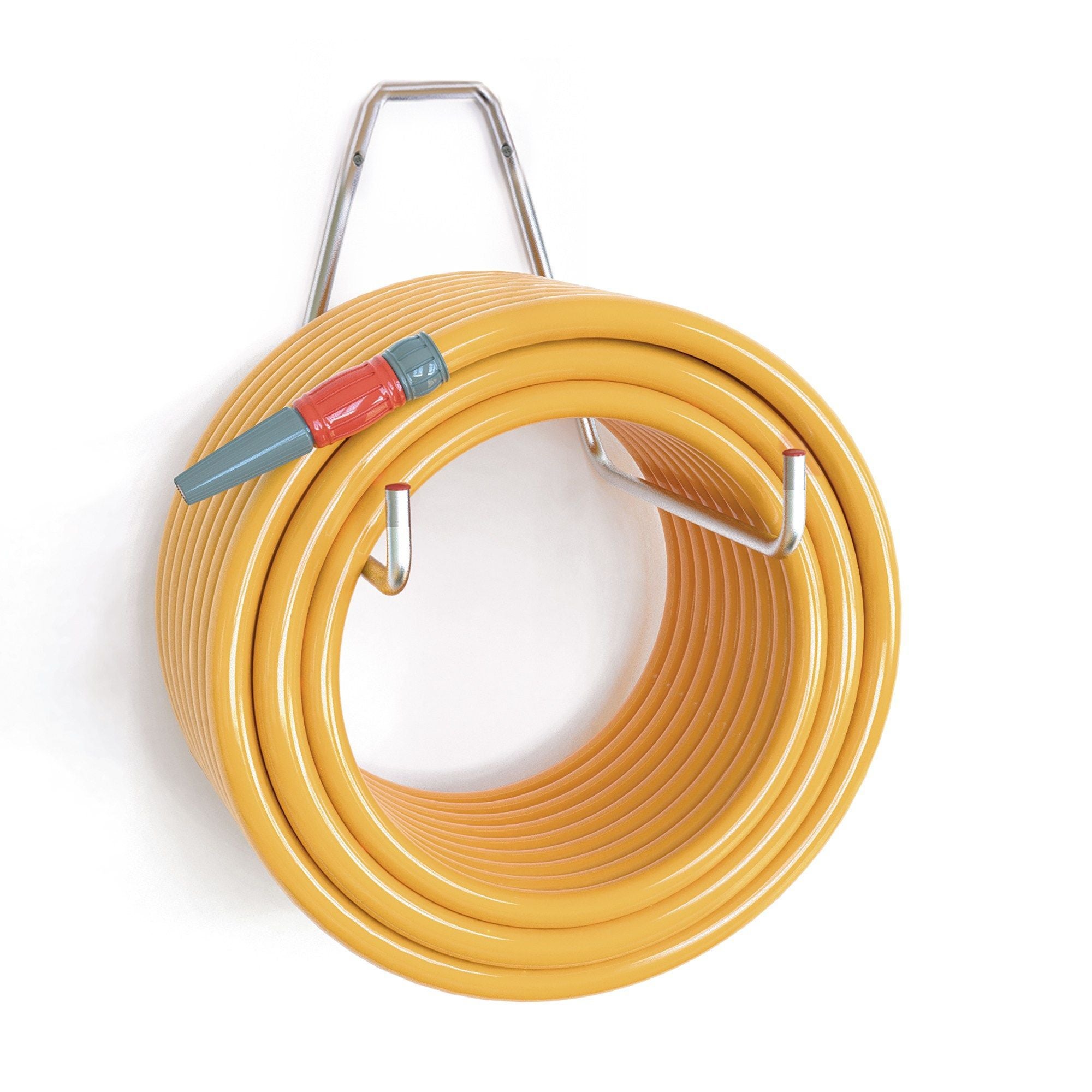 Carlig dublu universal, 300 x 400 mm, argintiu