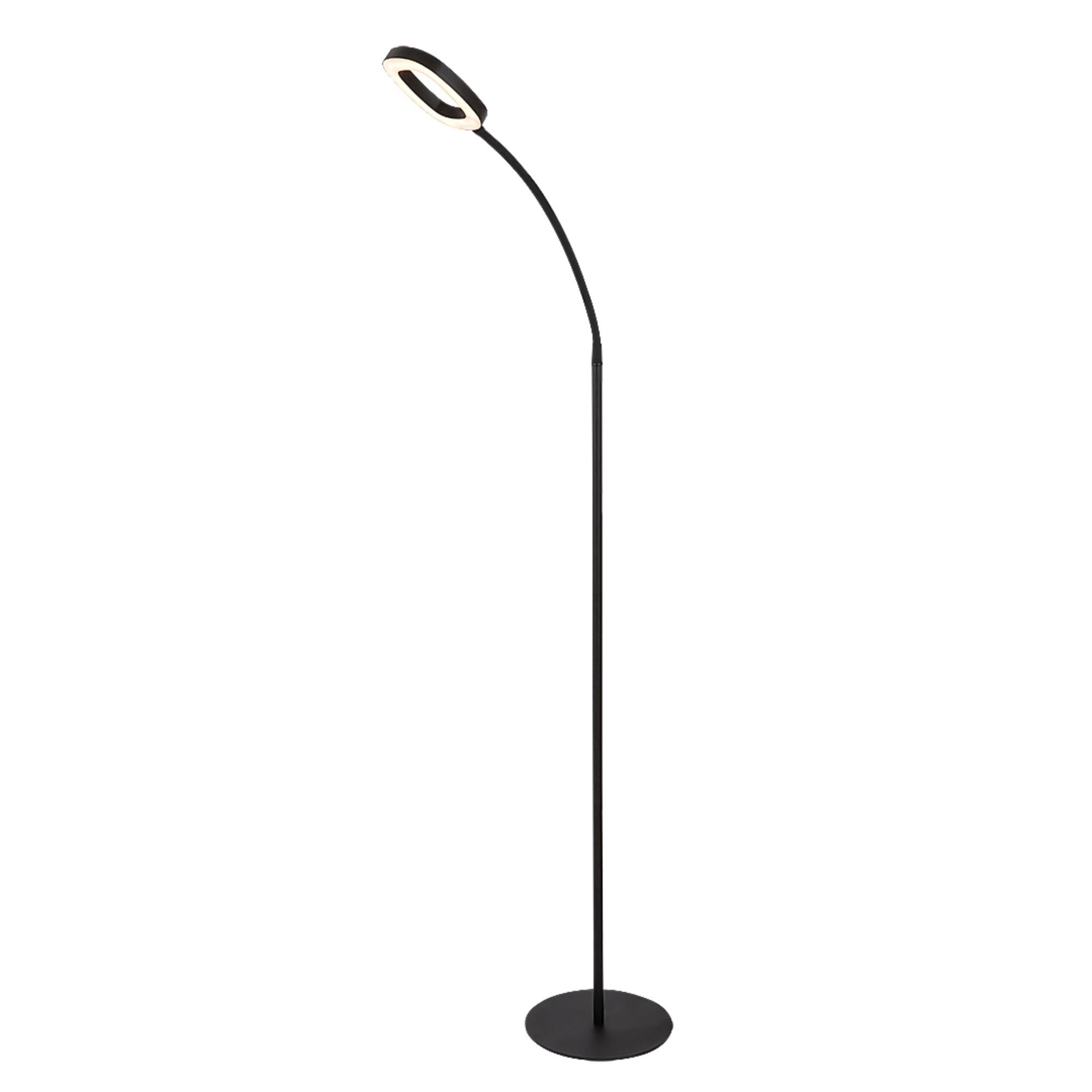 Lampadar LED Rader, 11 W, H 133 cm, negru