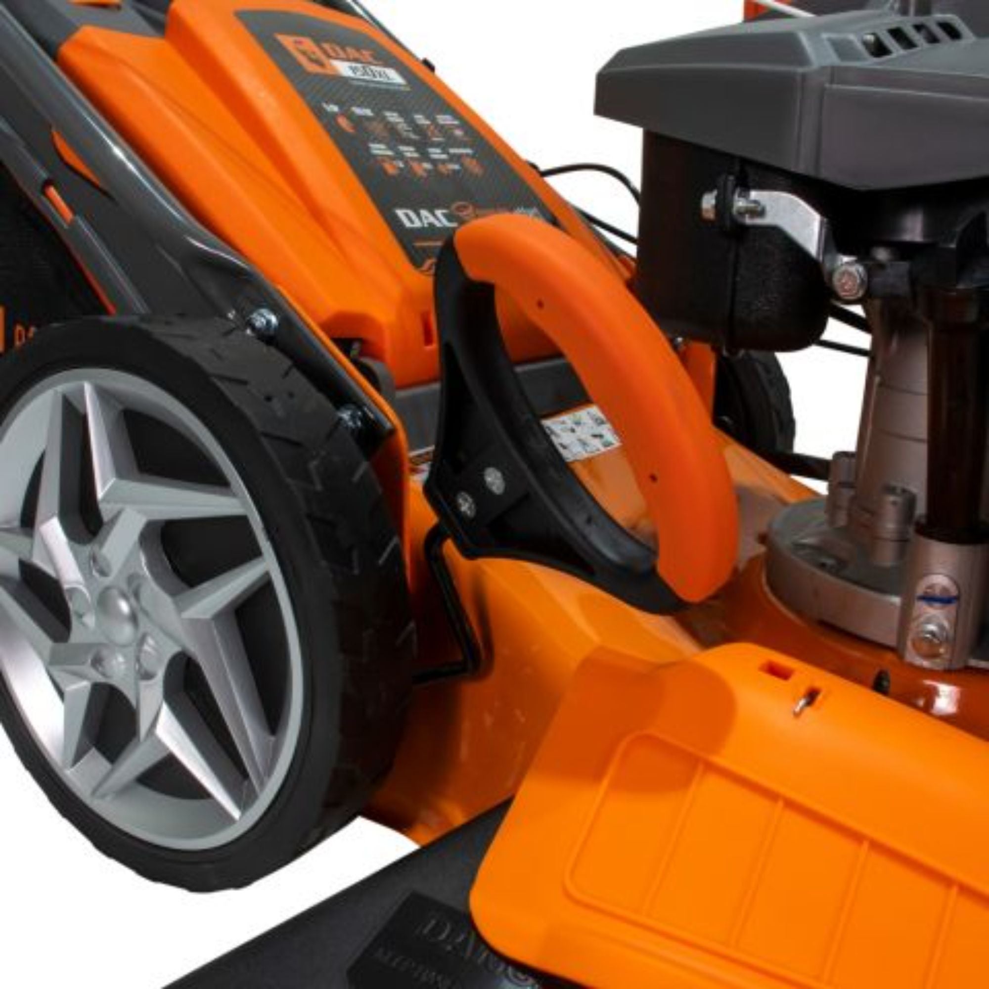 Masina de tuns iarba DAC 150XL Ruris, pe benzina, 5 CP, 3.6 kW, 55 L ...