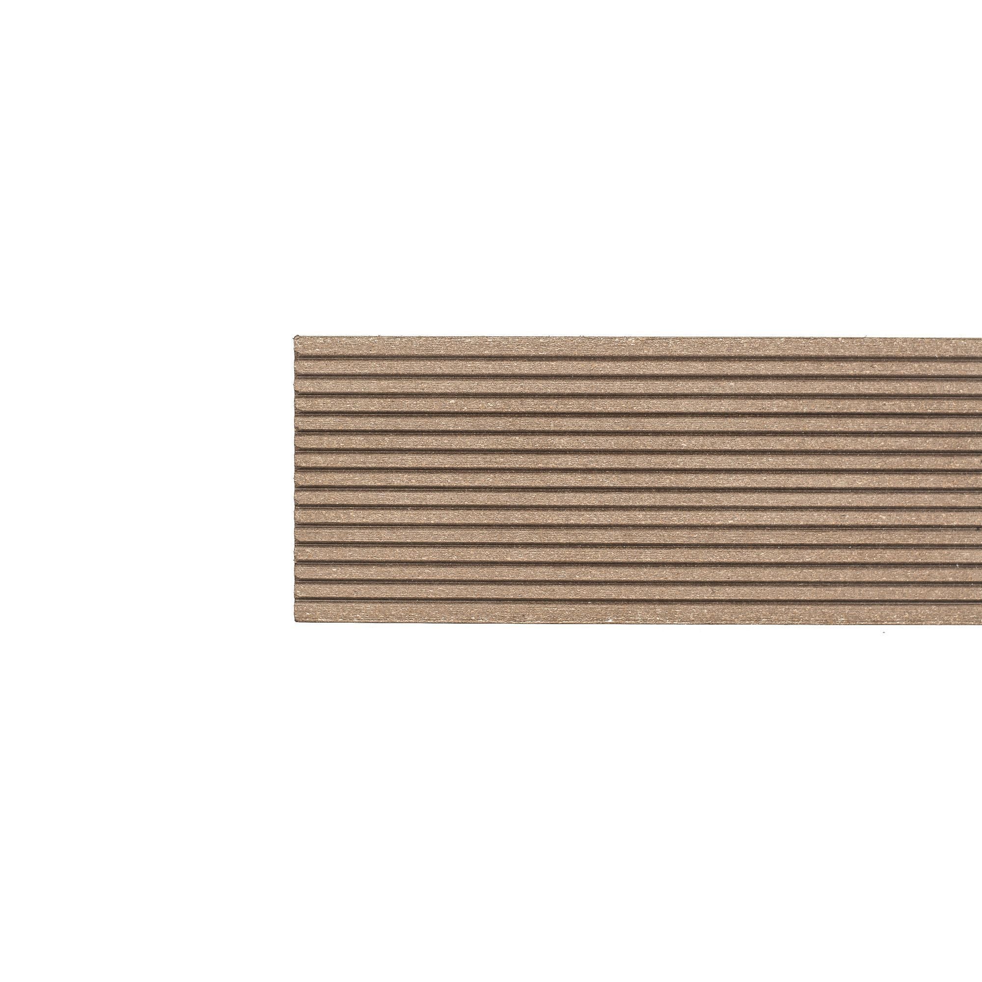 Scandura WPC pentru gard, 2000 x 90 x 21 mm, maro