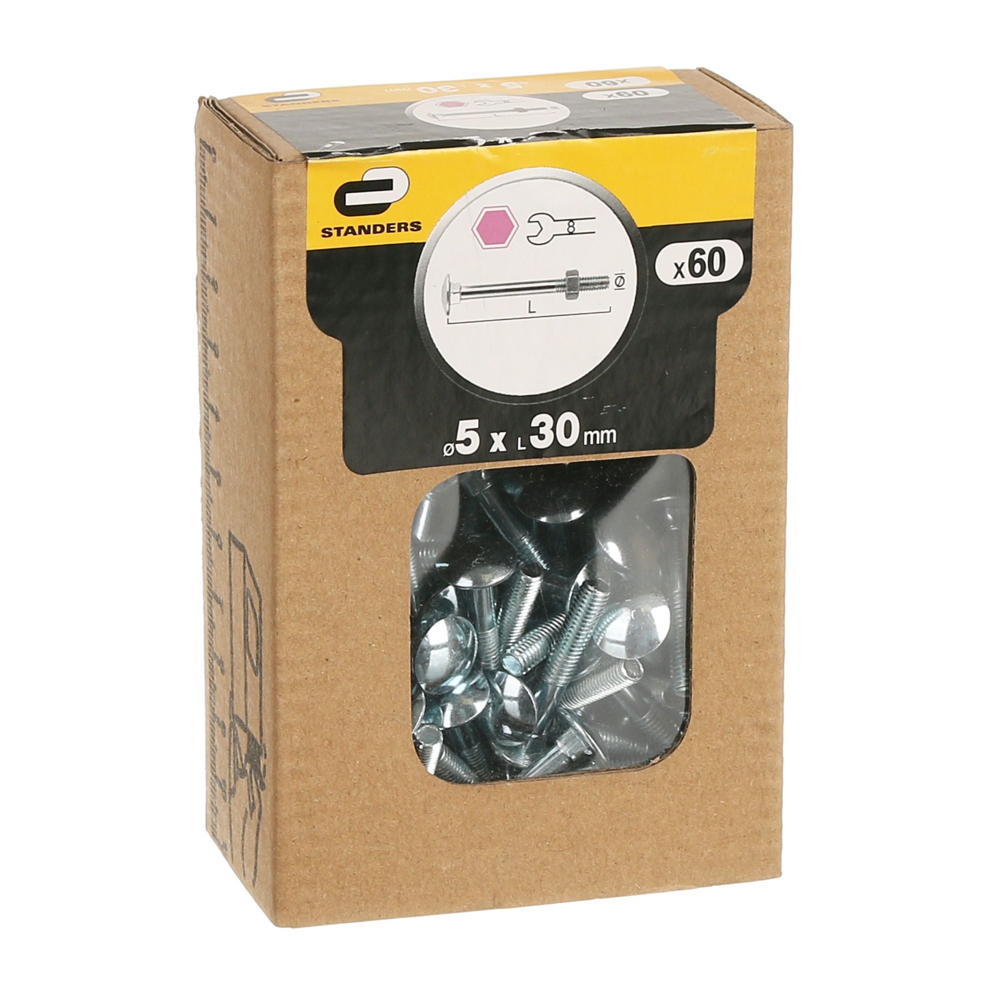 Surub metric torbant 5 x 30 mm cutie 60 buc