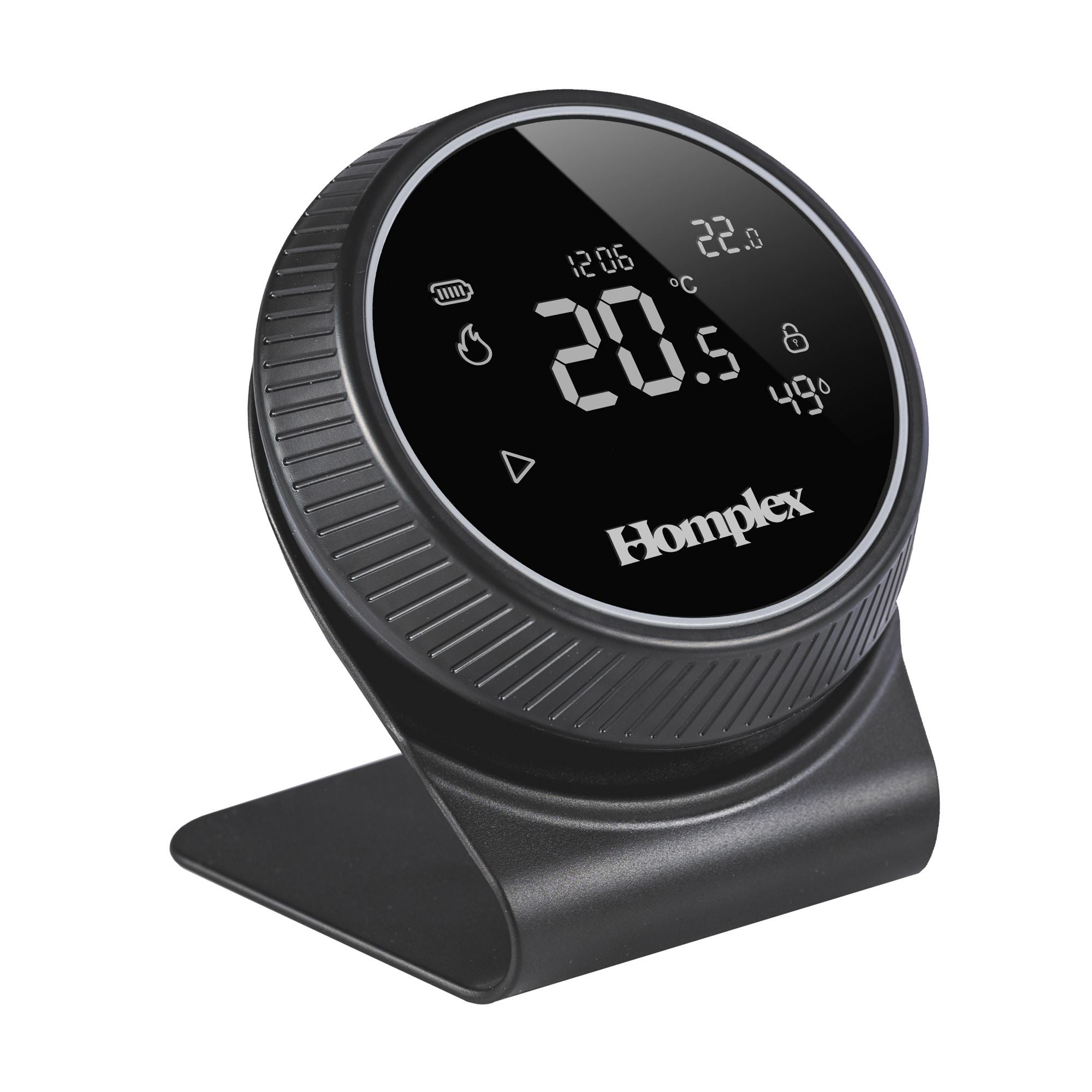 Termostat digital smart, wireless, Homplex NX1, programabil, negru