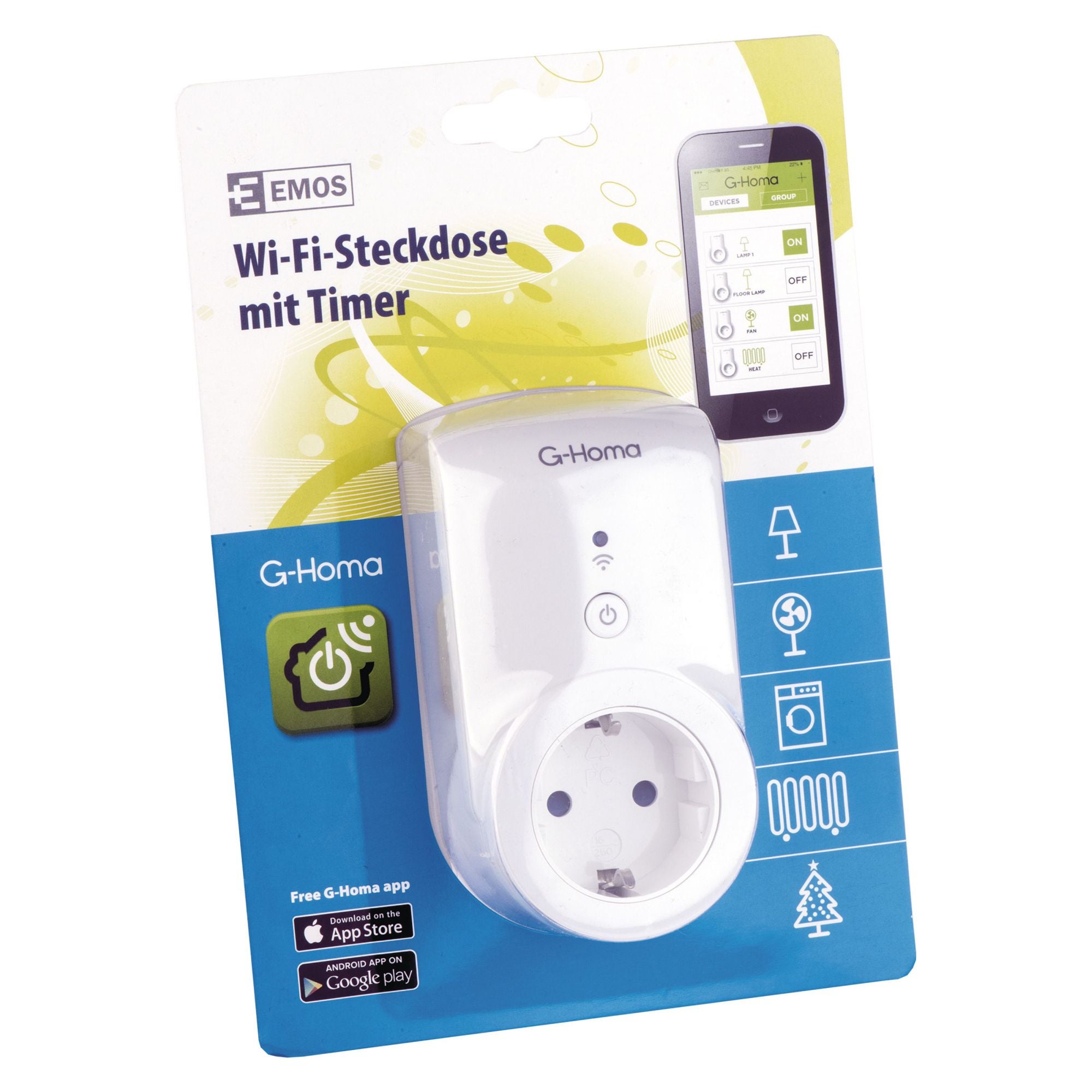 Emos priza inteligenta wi-fi cu timer