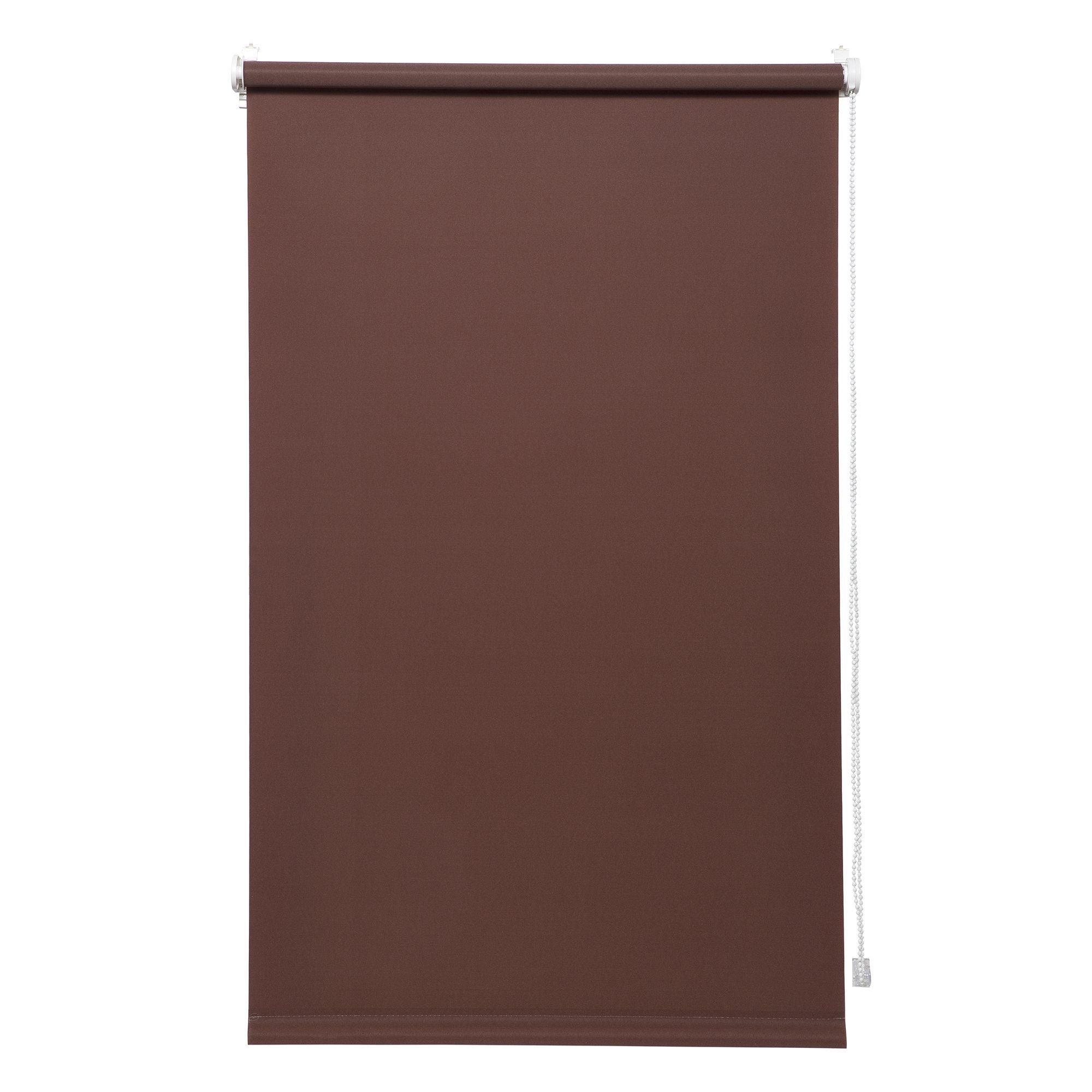 Roleta textila translucida, 62 x 160 cm, Inspire Easy-Fix, maro