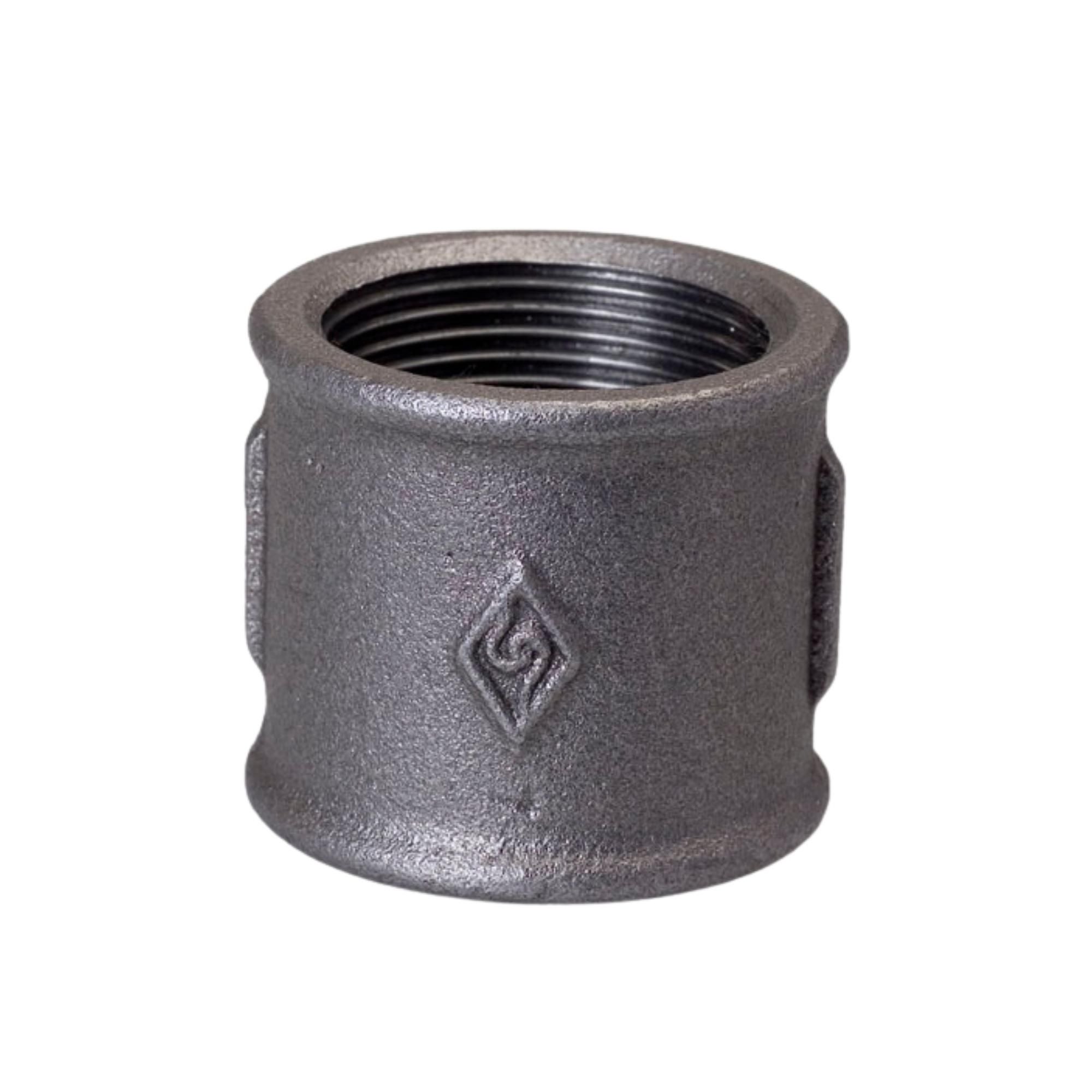 Mufa fonta, pentru teava gaz, filet interior - filet interior, racord 3/4'