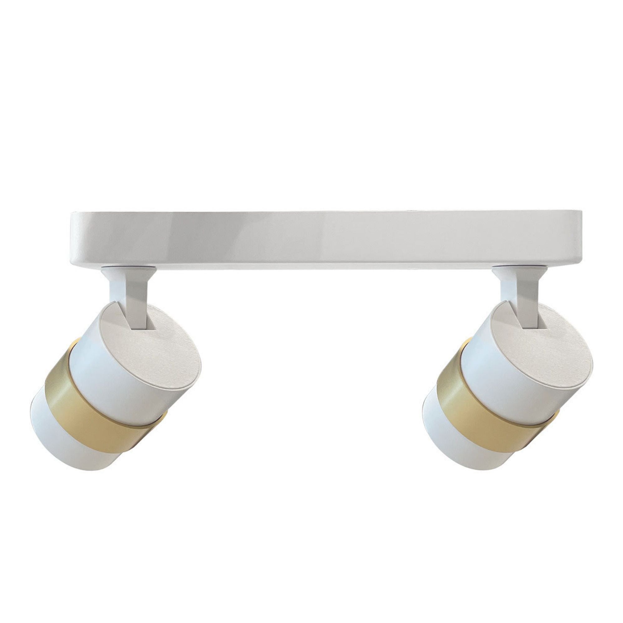 Spot pe bara Anillo, 2 x GU10, 50 W, alb