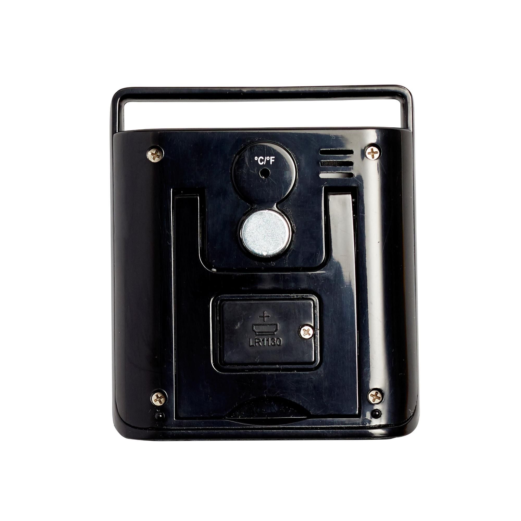 Termometru / Higrometru digital fara fir Equation, negru