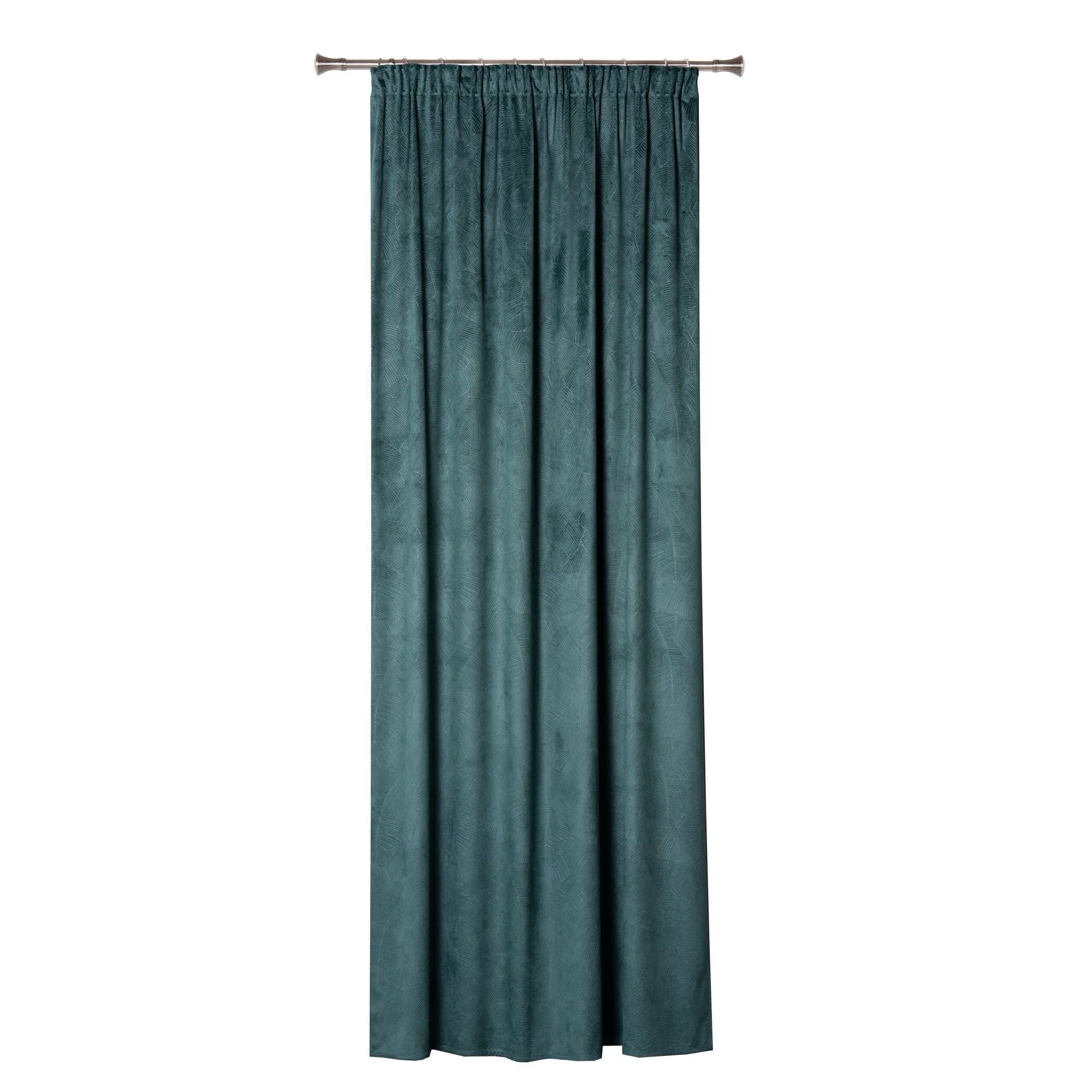 Draperie 200 x 245 cm, Gomera, cu bride, verde