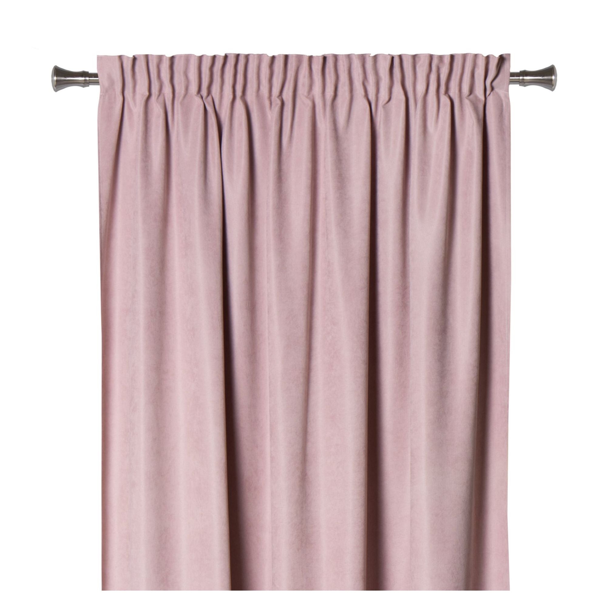 Draperie 200 x 260 cm, Zahra, cu bride, roz