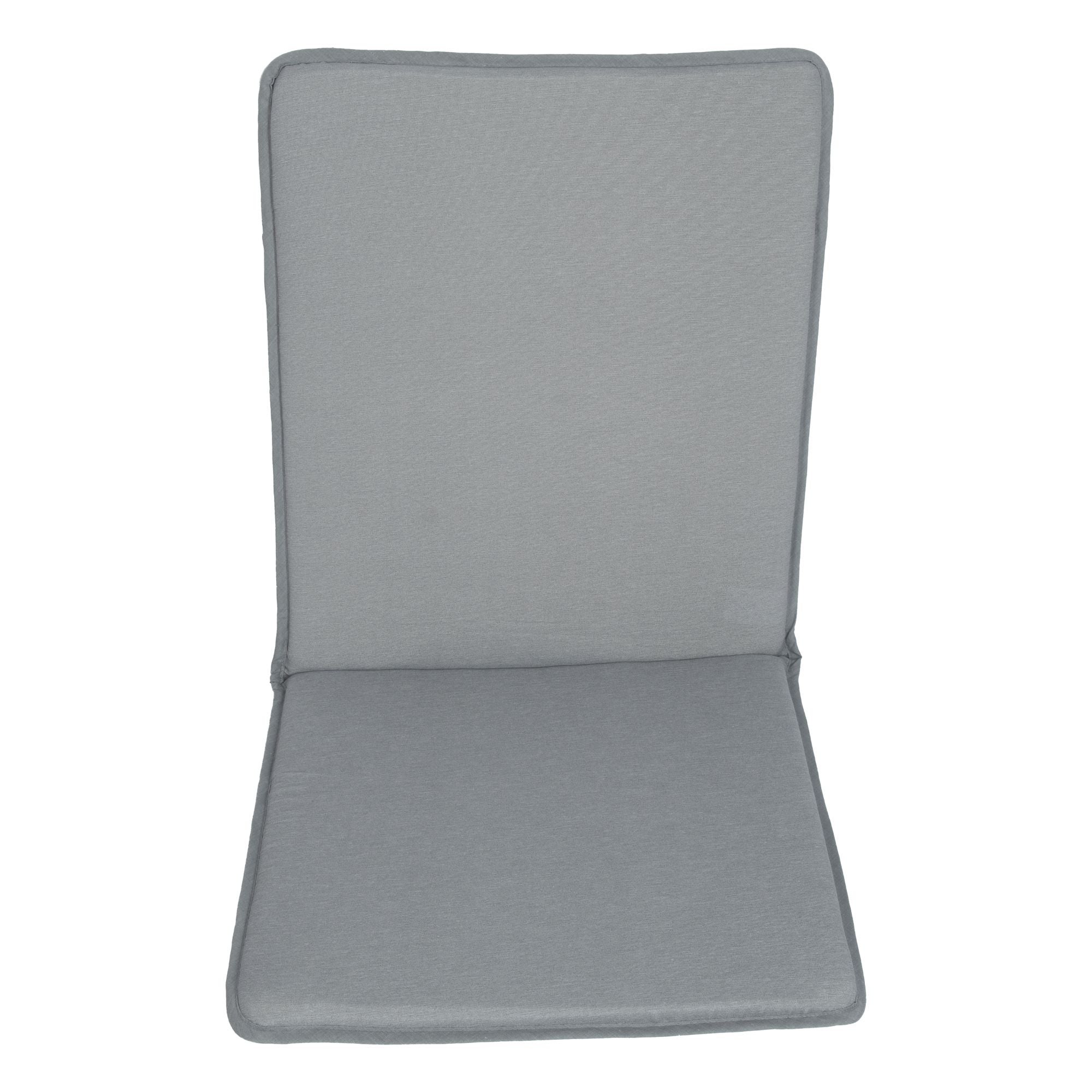 Perna scaun Naterial Soft, bumbac/poliester, 97 x 47 x 3 cm, gri