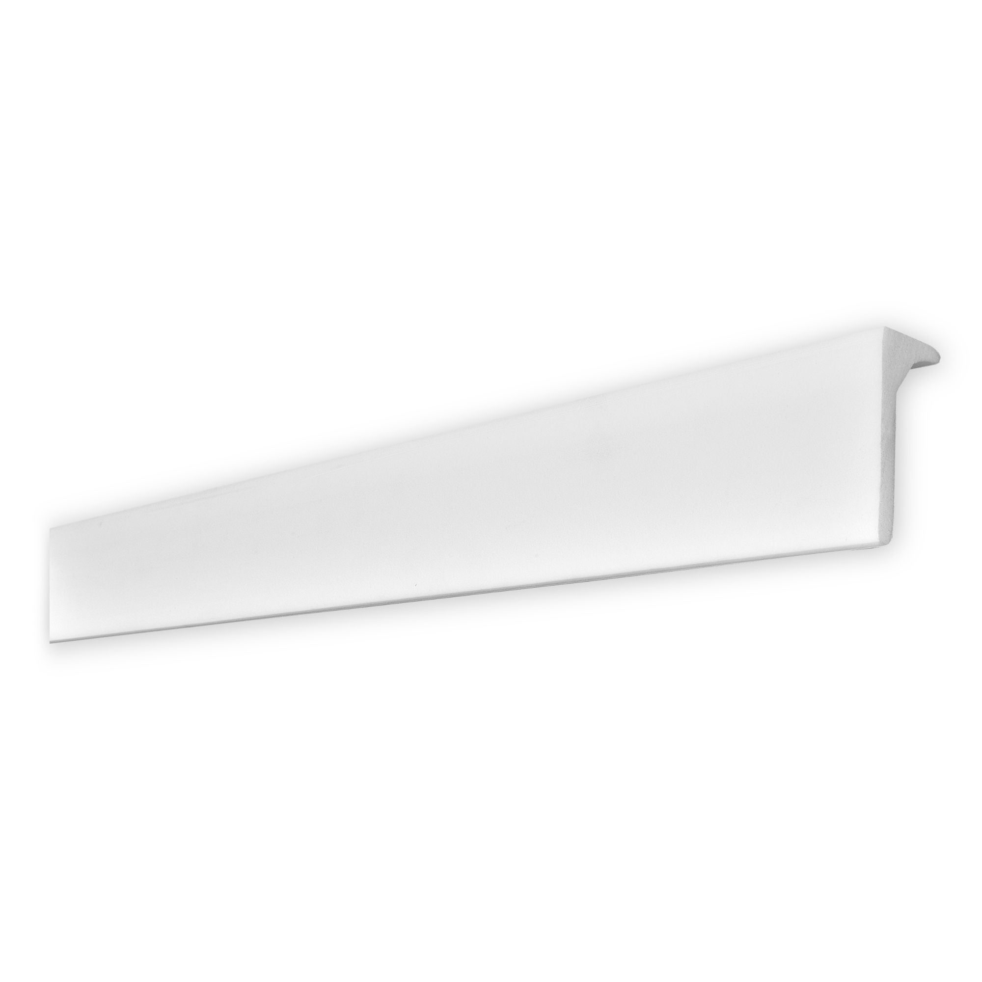 Bagheta led polistiren extrudat, 3.3 x 200 cm, Selma, alb
