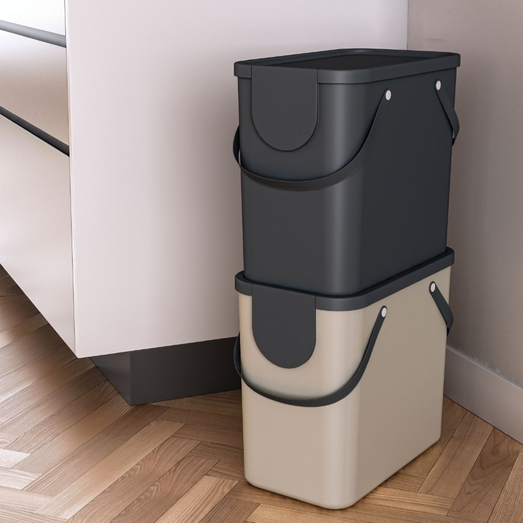 Cos de gunoi pentru colectare selectiva / deseuri organice, Delinia ...