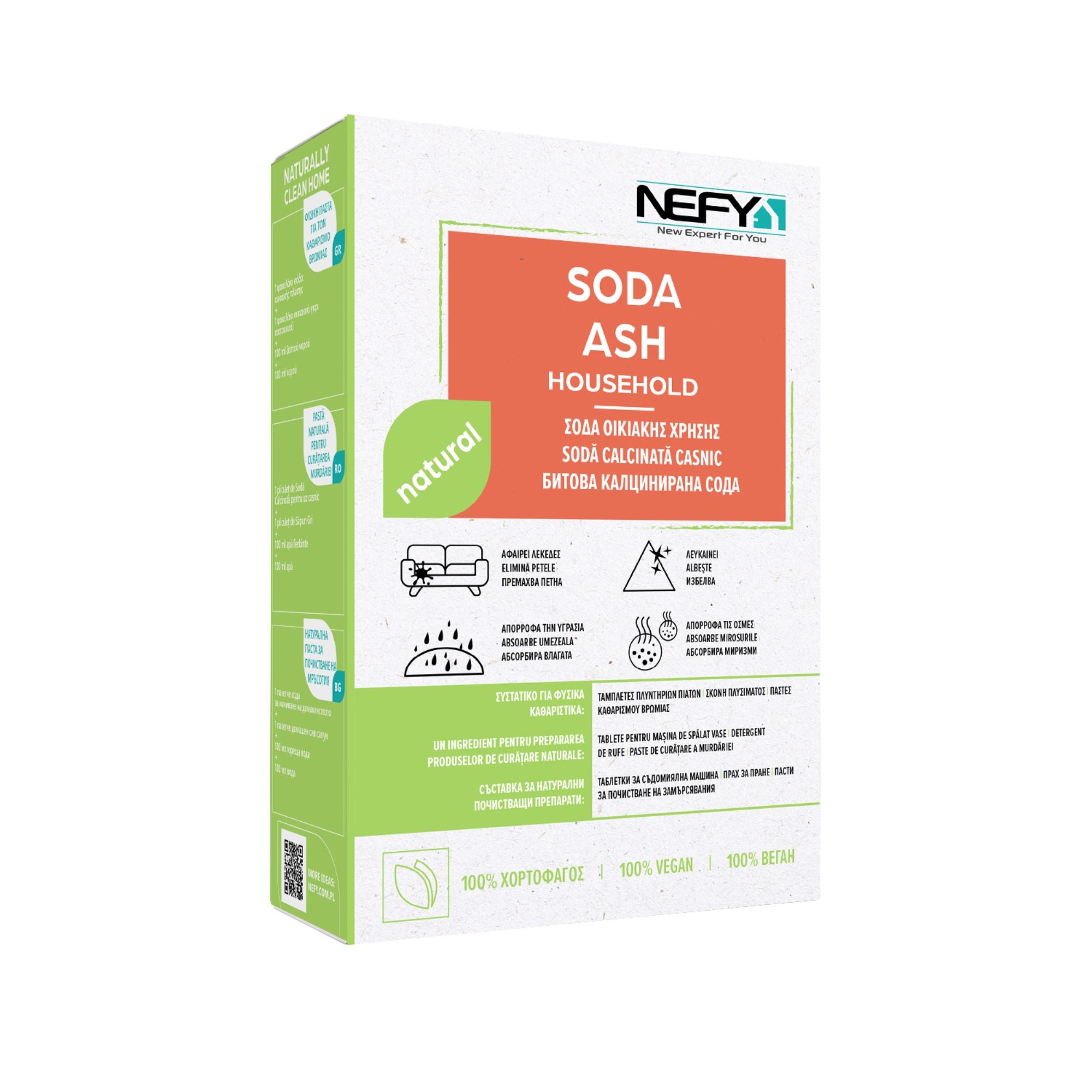 Carbonat de sodiu praf, pentru curatare multisuprafete si absorbtie ...