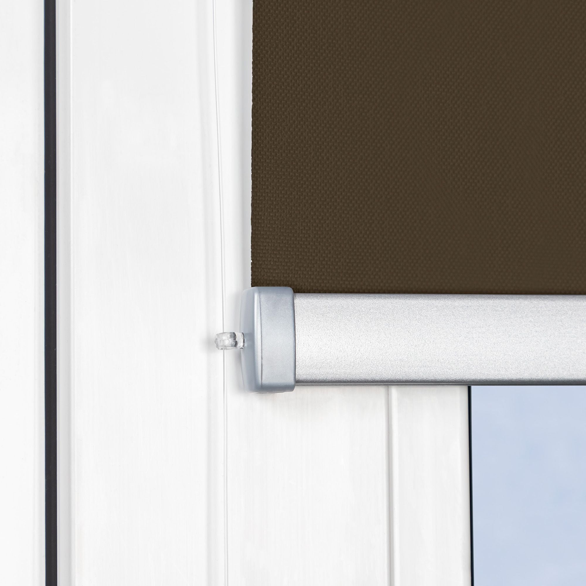 Roleta opaca termoizolanta, 80 x 150 cm, maro