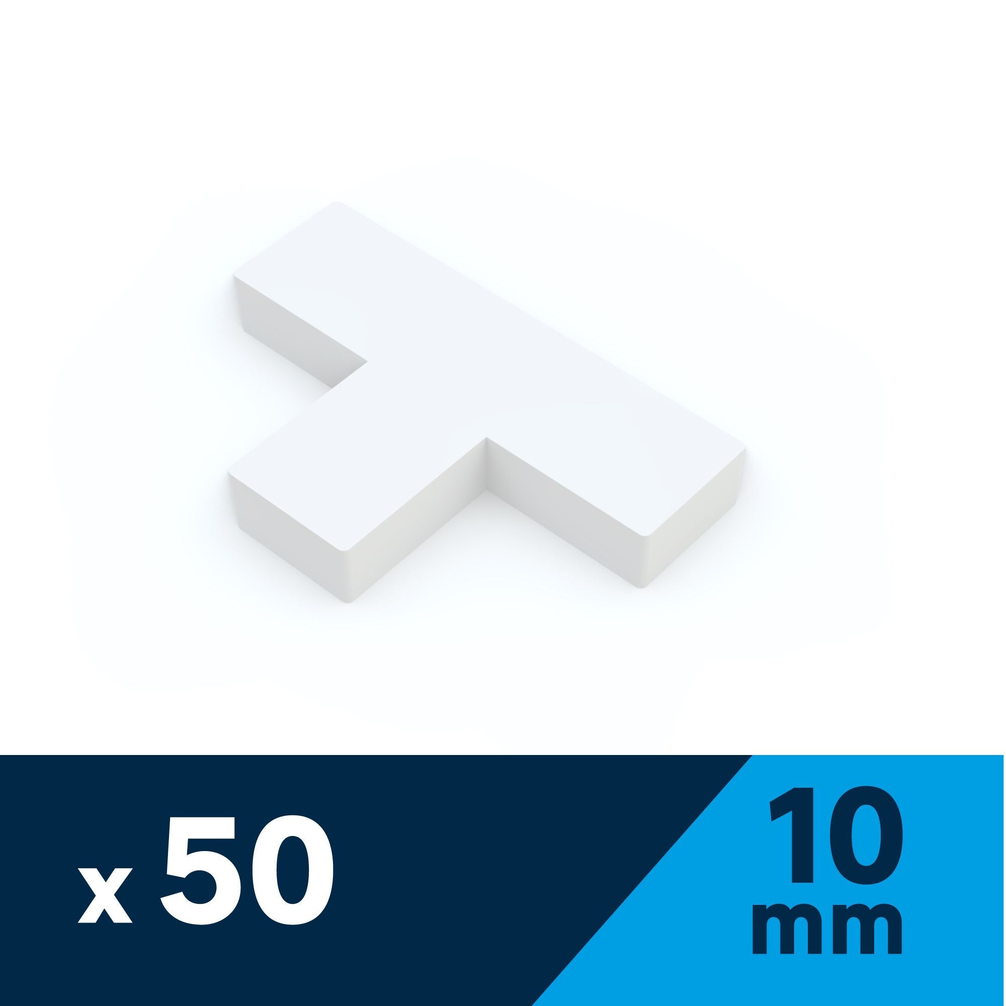 Distantier T, 10 mm, Dexter, 50 buc/pachet