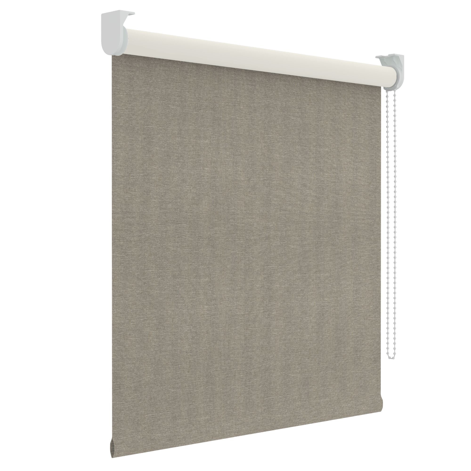 Roleta textila opaca, 90 x 190 cm, gri