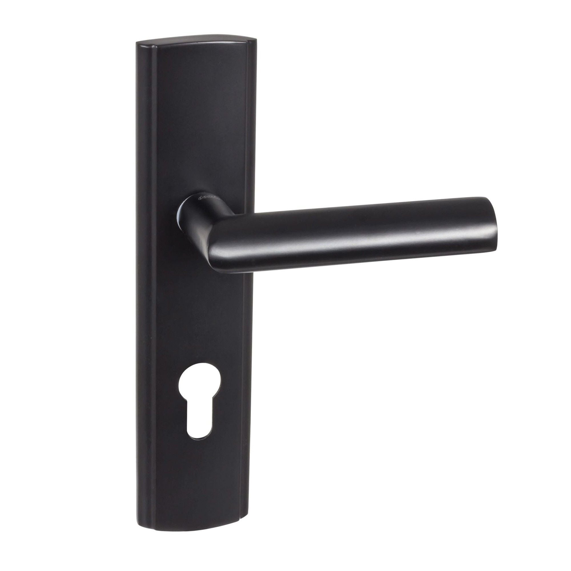 Maner cu sild usa exterior, Polanka, 72 mm, pentru cilindru, aluminiu ...