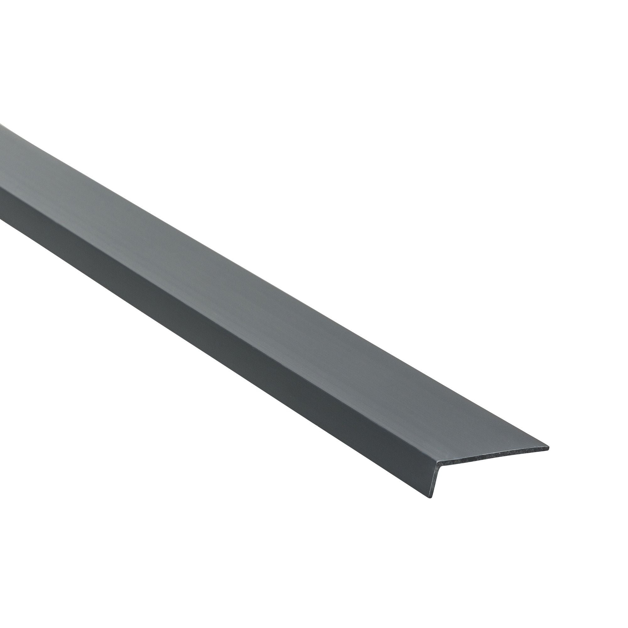 Cornier PVC, 40 X 10 X 1.5 mm, L = 2.6 m, antracit