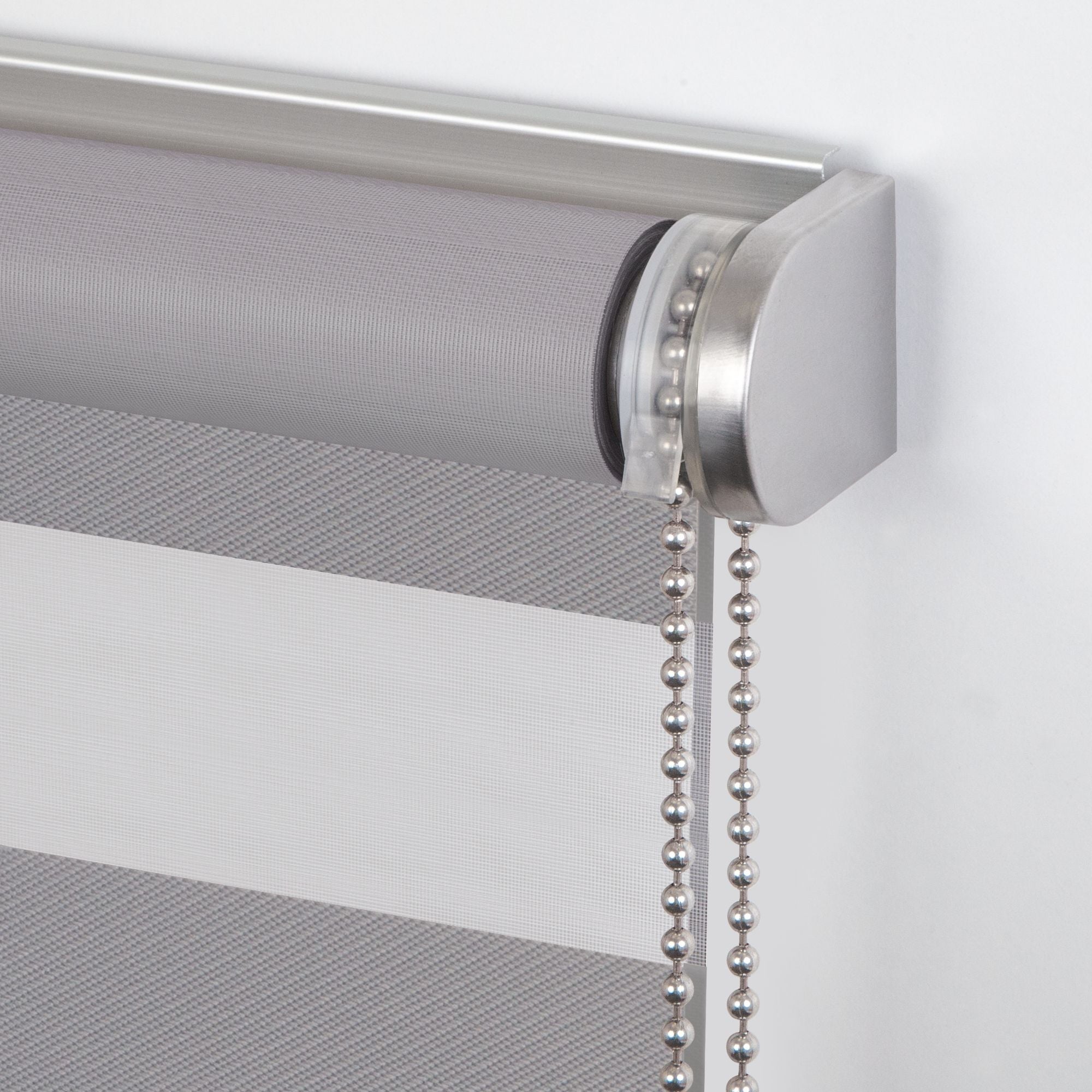 Roleta textila de zi/noapte, Inspire Varuna, 61 x 160 cm, gri