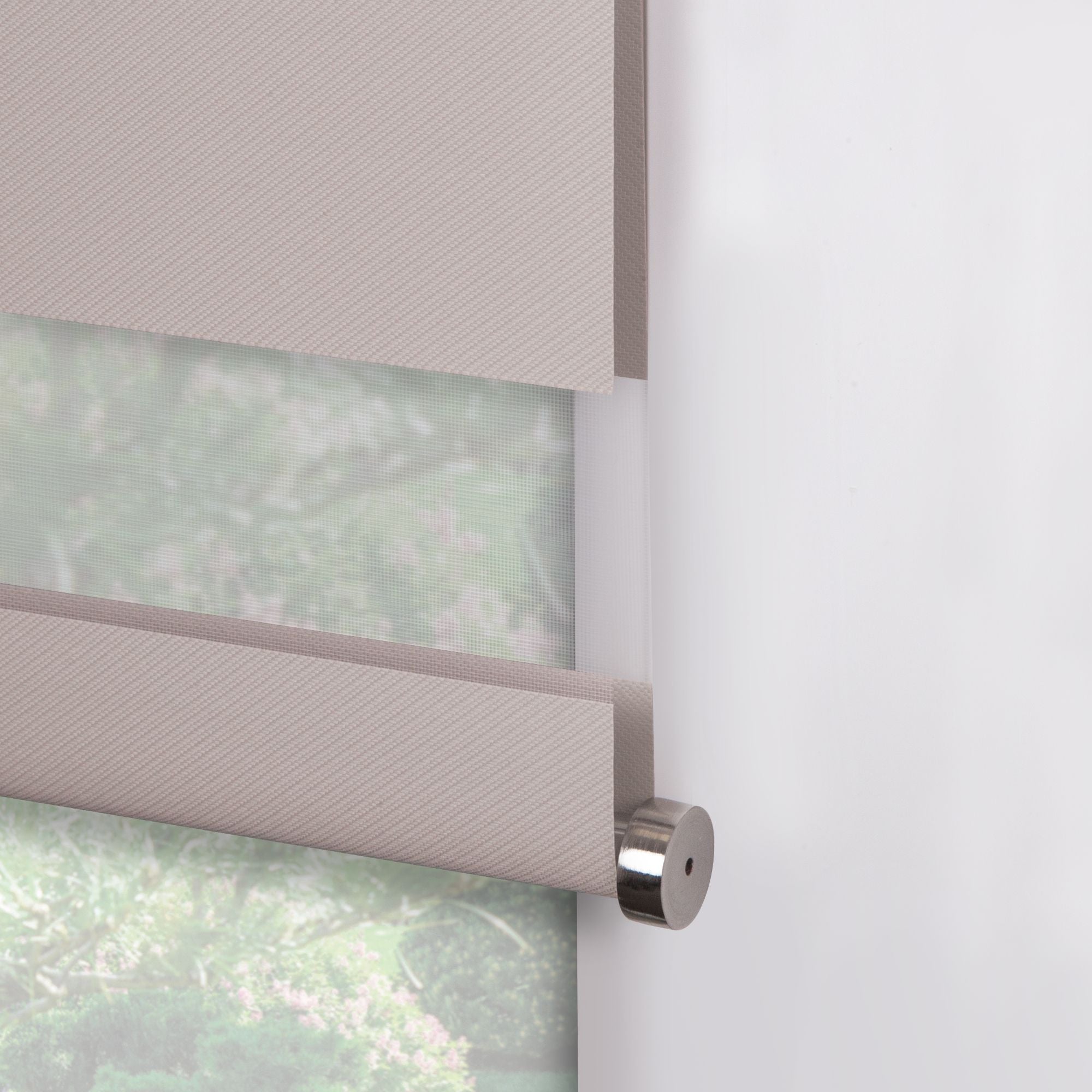 Roleta textila de zi/noapte, Inspire Varuna, 51 x 160 cm, bej