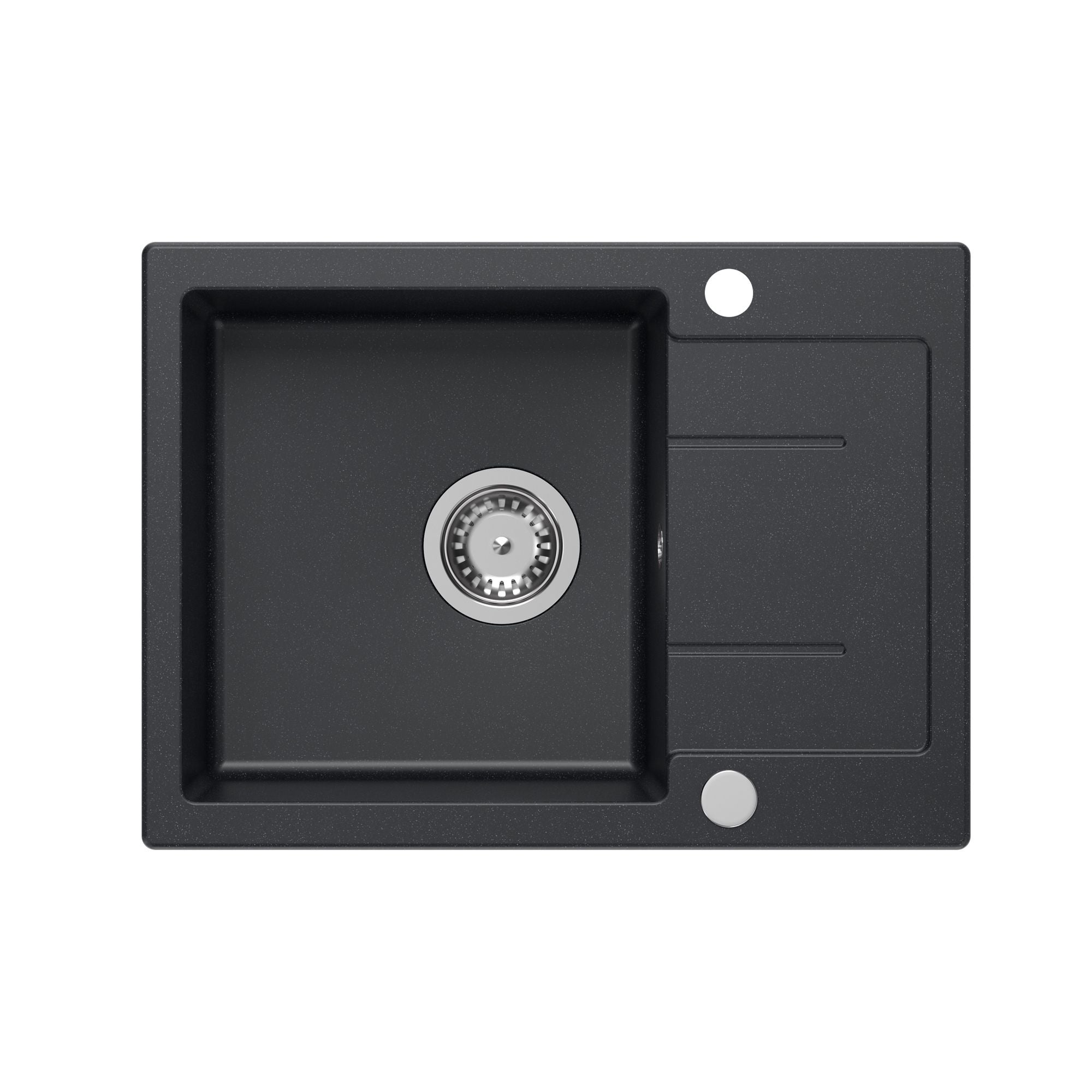 Chiuveta bucatarie RAPID din compozit, 60 x 44 cm, adancime cuva 17 cm ...