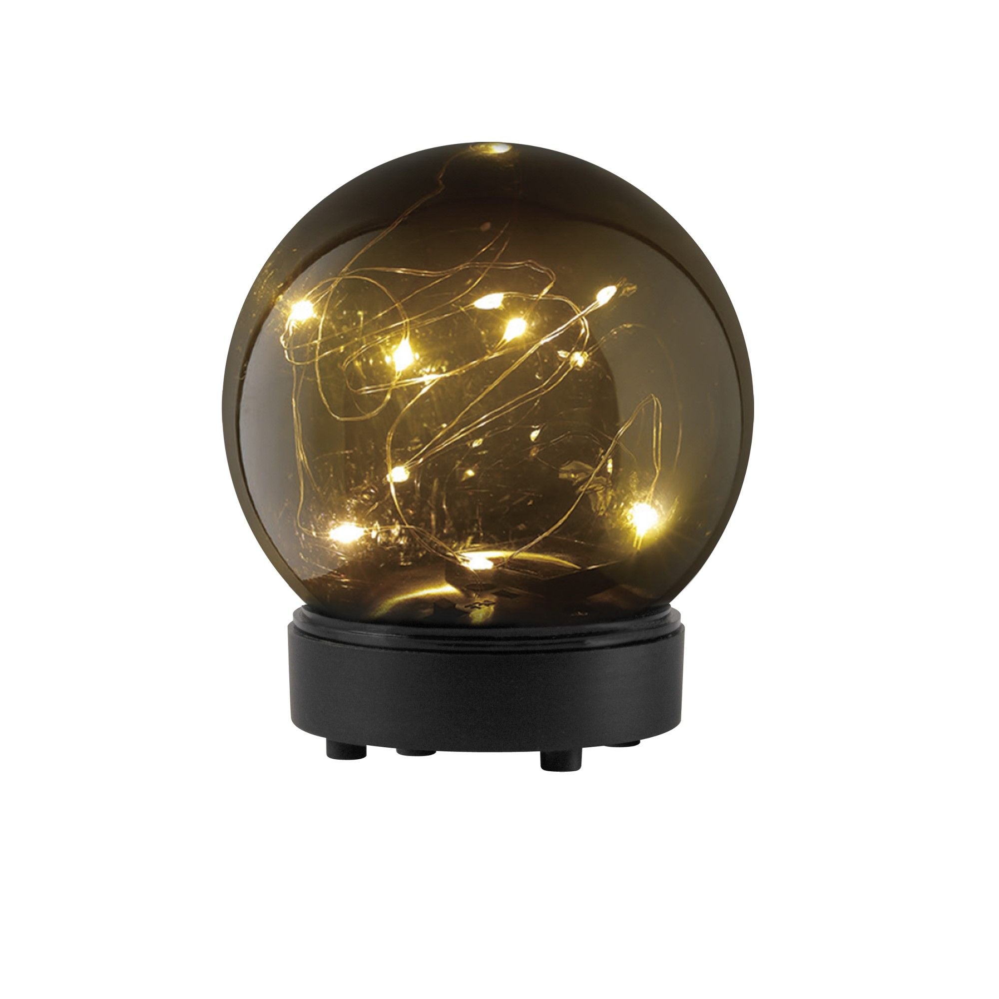 Lampa solara Sfera, H 24 cm, lumina calda, IP44