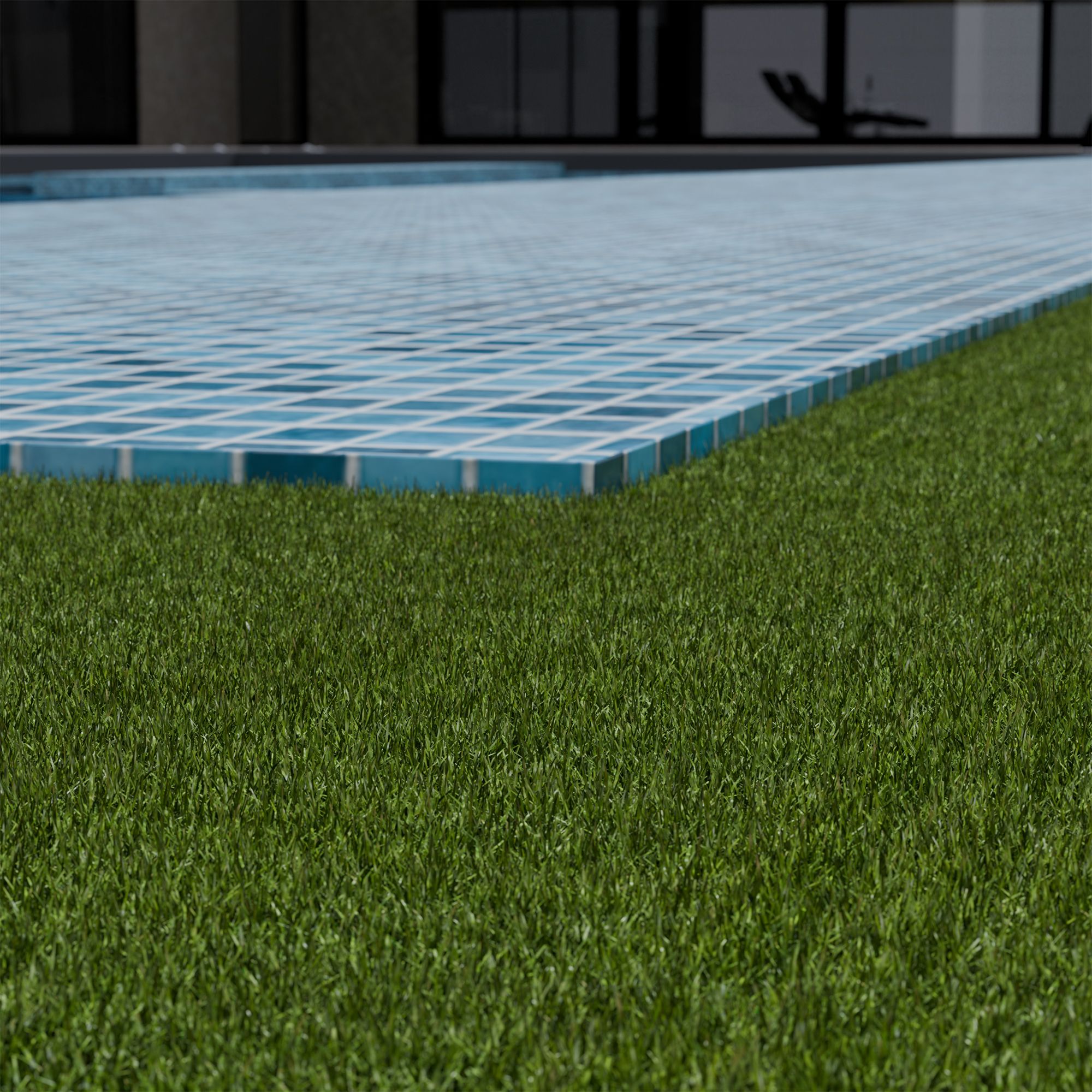 Mocheta tip gazon Spectrum, latime rola 4 m, verde, trafic mediu