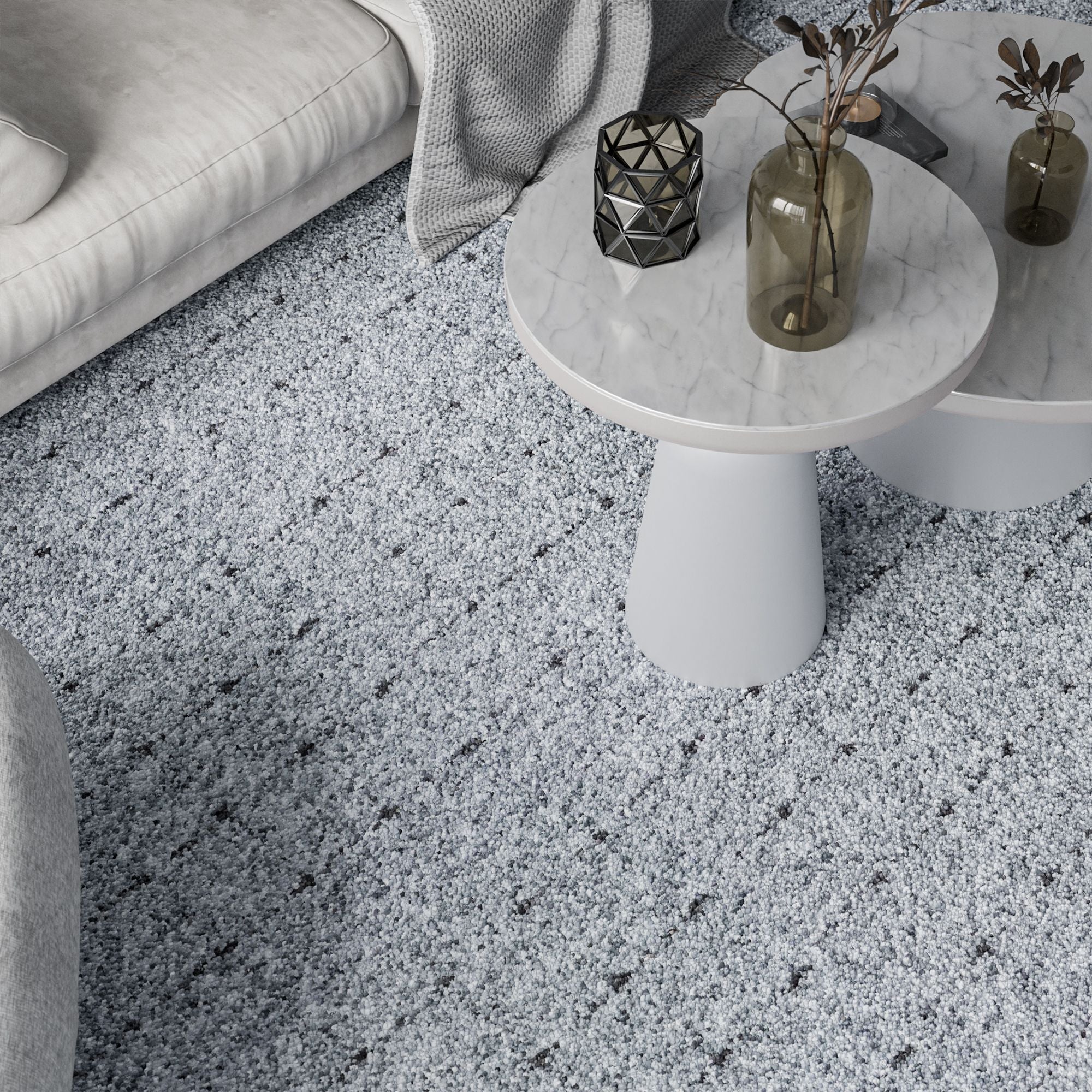 Mocheta Square, latime rola 4 m, fir structurat, multicolor, trafic mediu