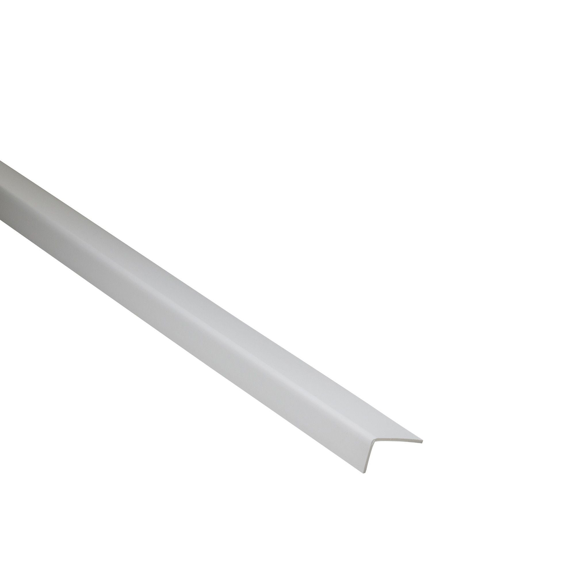 Cornier PVC, 20 X 10 X 1 mm, L = 1 m, alb mat