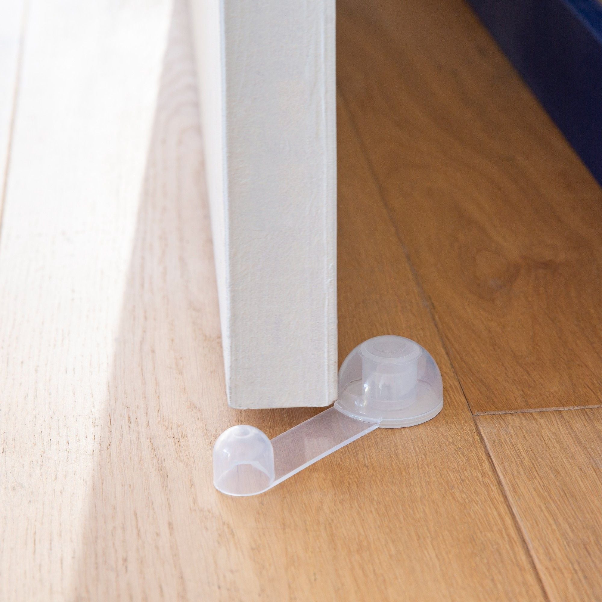 Opritor usa, pentru podea, rotativ, plastic, Ø 108 x 40 mm, transparent ...