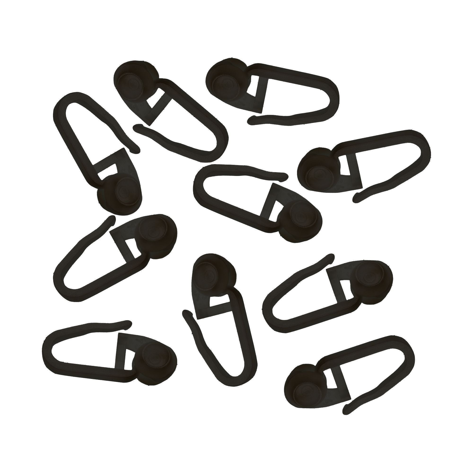 Set 50 calareti plastic Maria, negri