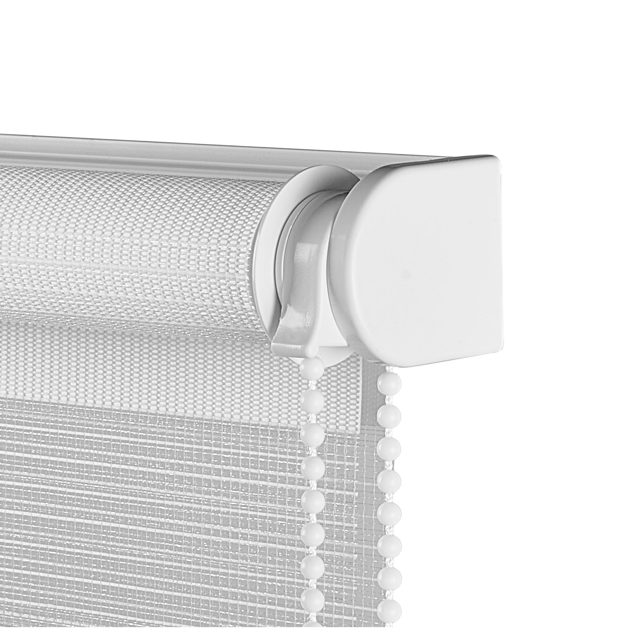 Roleta textila de zi/noapte, Inspire Artemis, 45/41 x 160 cm, alb