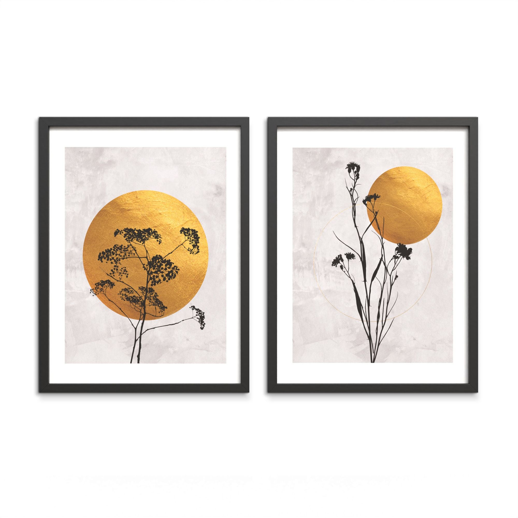 Set 2 tablouri inramate, Charm, 30 x 40 cm