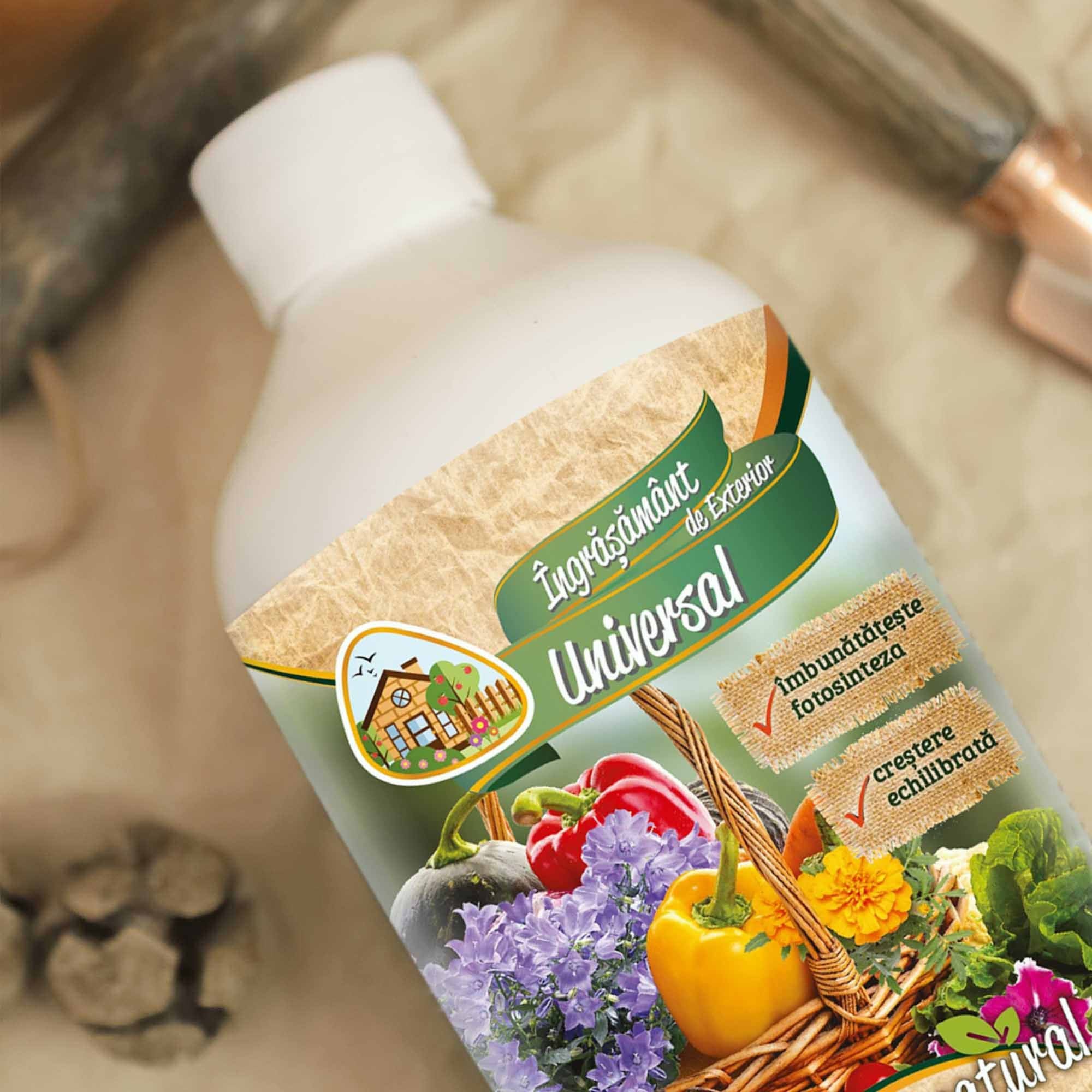 Ingrasamant natural universal, lichid, 500 ml